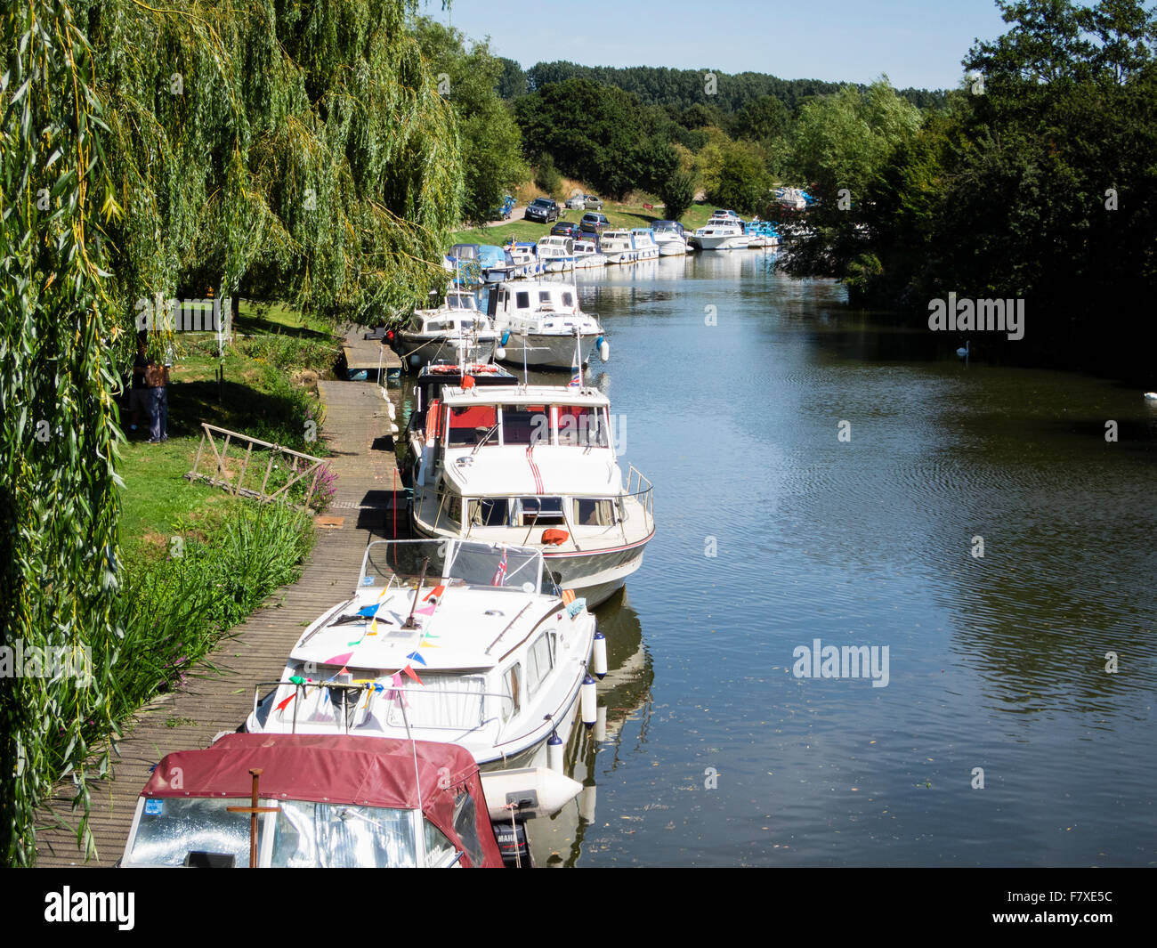 boats on the river medway Stock Photo - Alamy