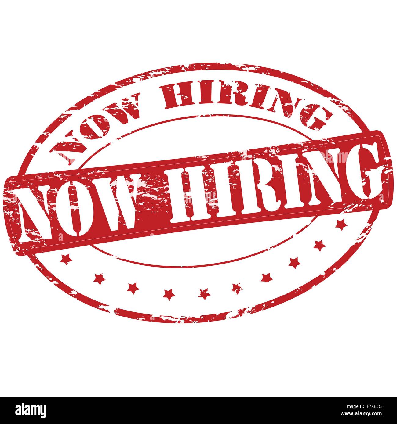 Now hiring stamp hi-res stock photography and images - Alamy