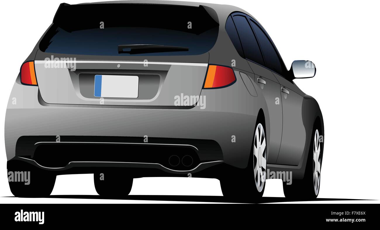 Rear and side Stock Vector Images - Alamy