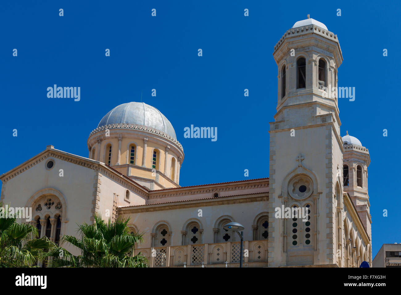 Limassol Cathedral Church in Cyprus Stock Photo - Alamy