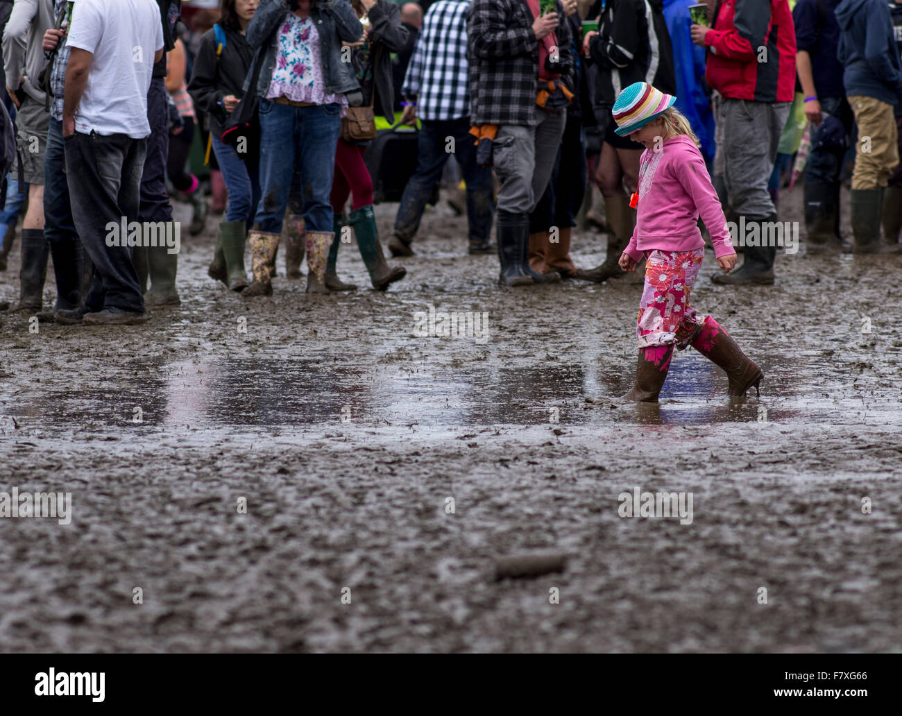 Festival muddy boots hi-res stock photography and images - Alamy