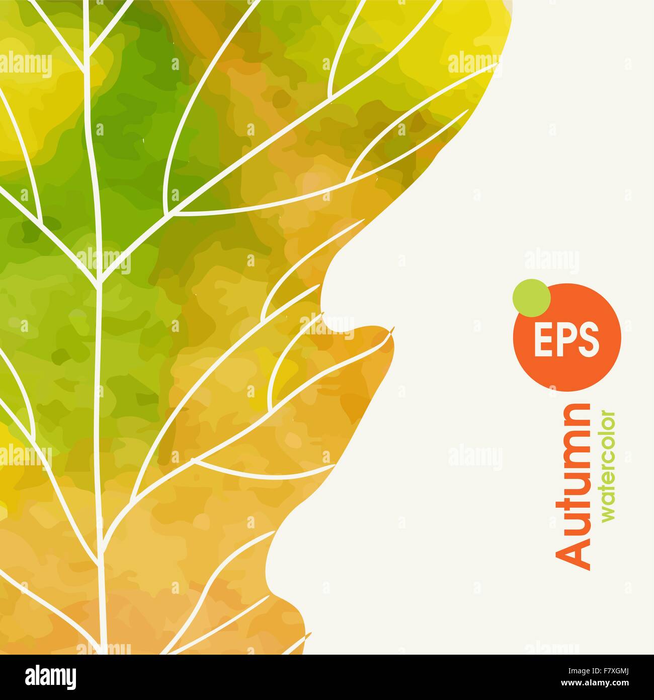 Simple Autumn Background Stock Vector Image & Art - Alamy