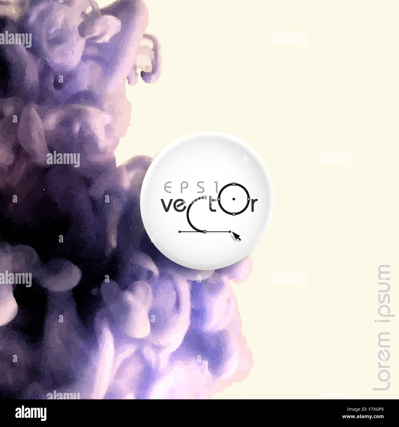 Cloud of Ink In Water Stock Vector Image & Art - Alamy