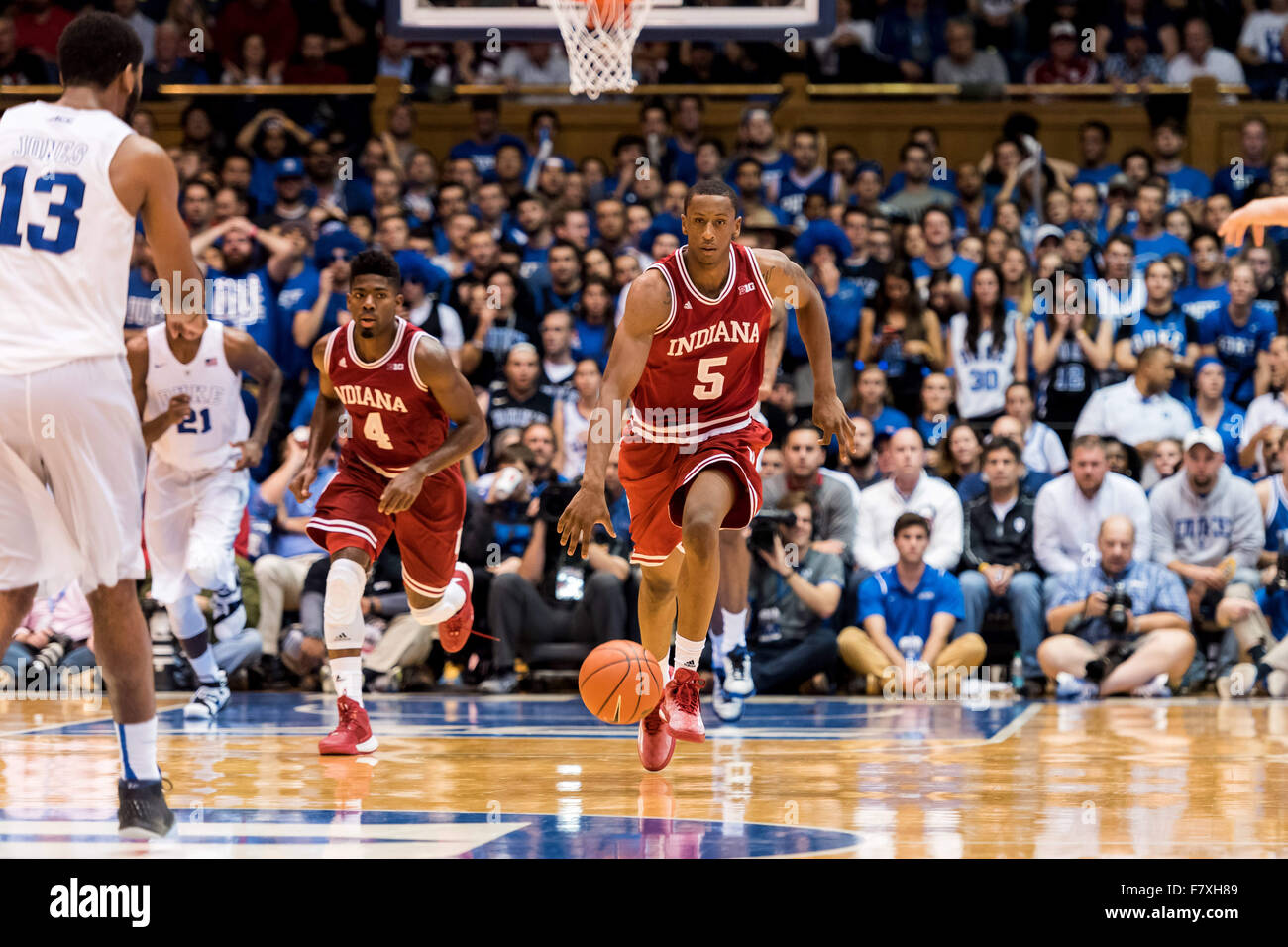Durham, North Carolina, USA. 2nd Dec, 2015. Indiana Hoosiers forward ...