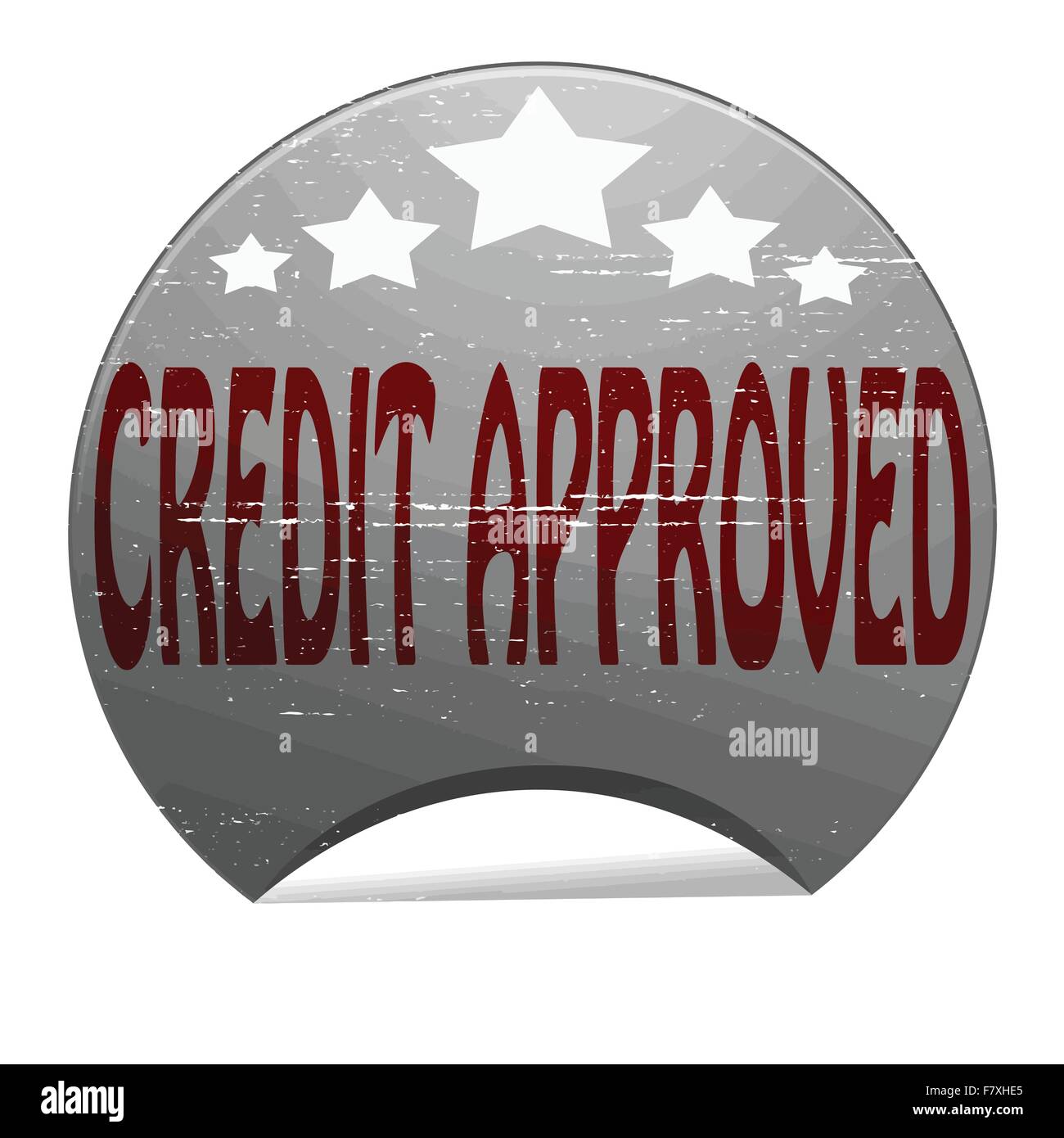 Credit approved Stock Vector Images - Alamy