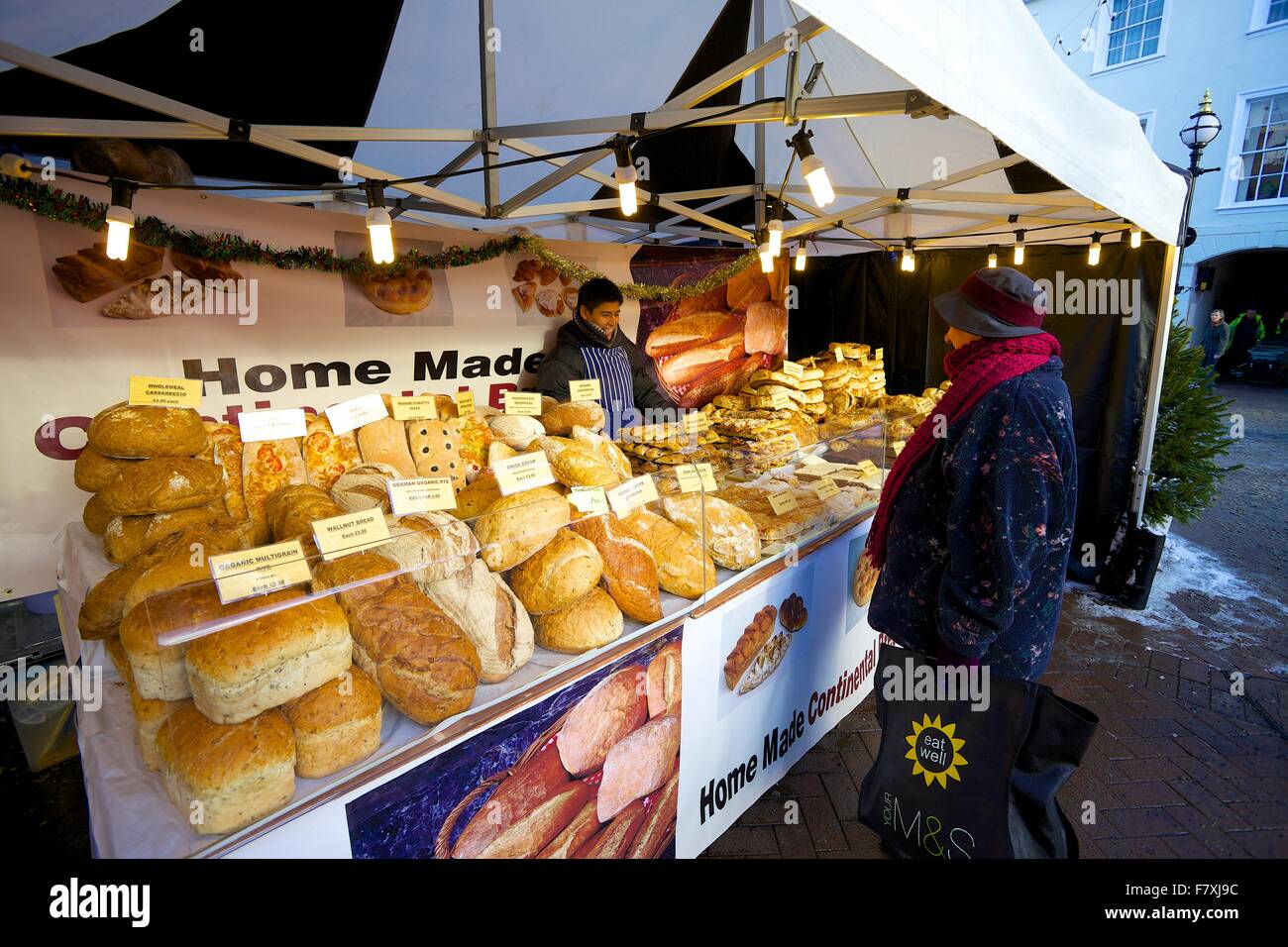 Bakery Food Stall. Carlisle Winter Continental Market. Carlisle ...