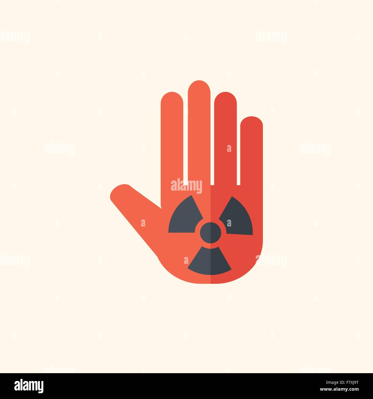 Stop nuclear Stock Vector Images - Alamy