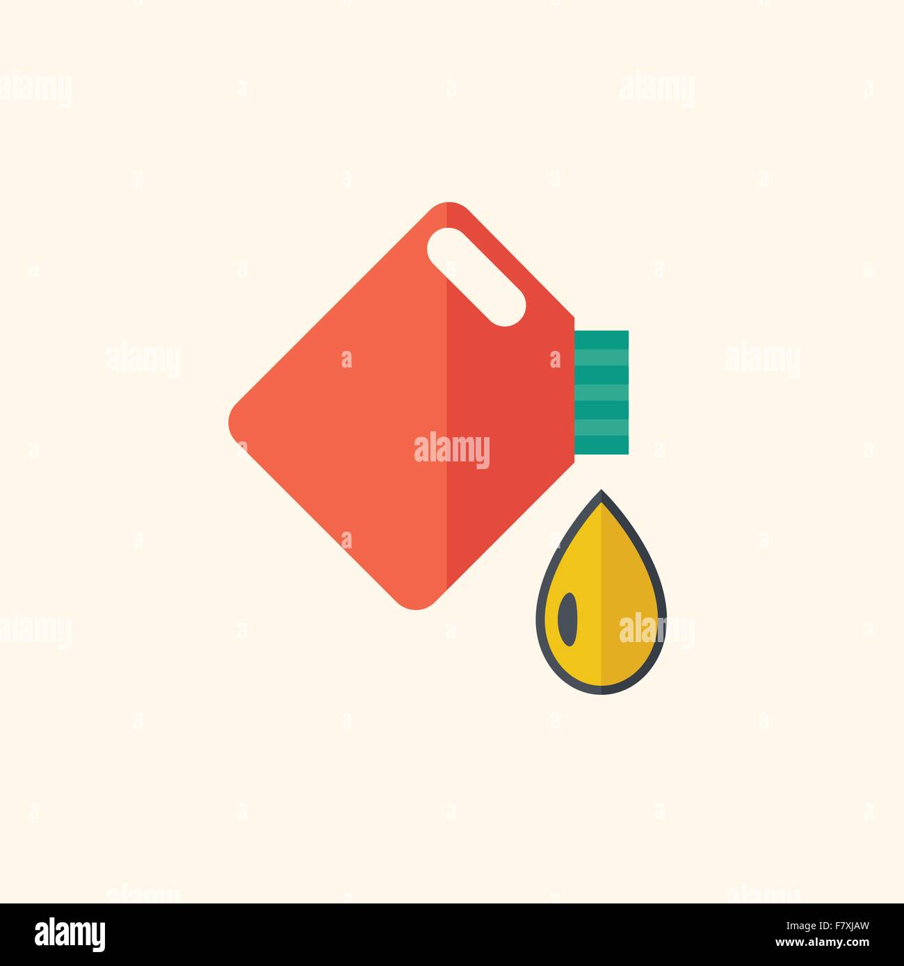 Fuel and oil container Stock Vector Images - Alamy