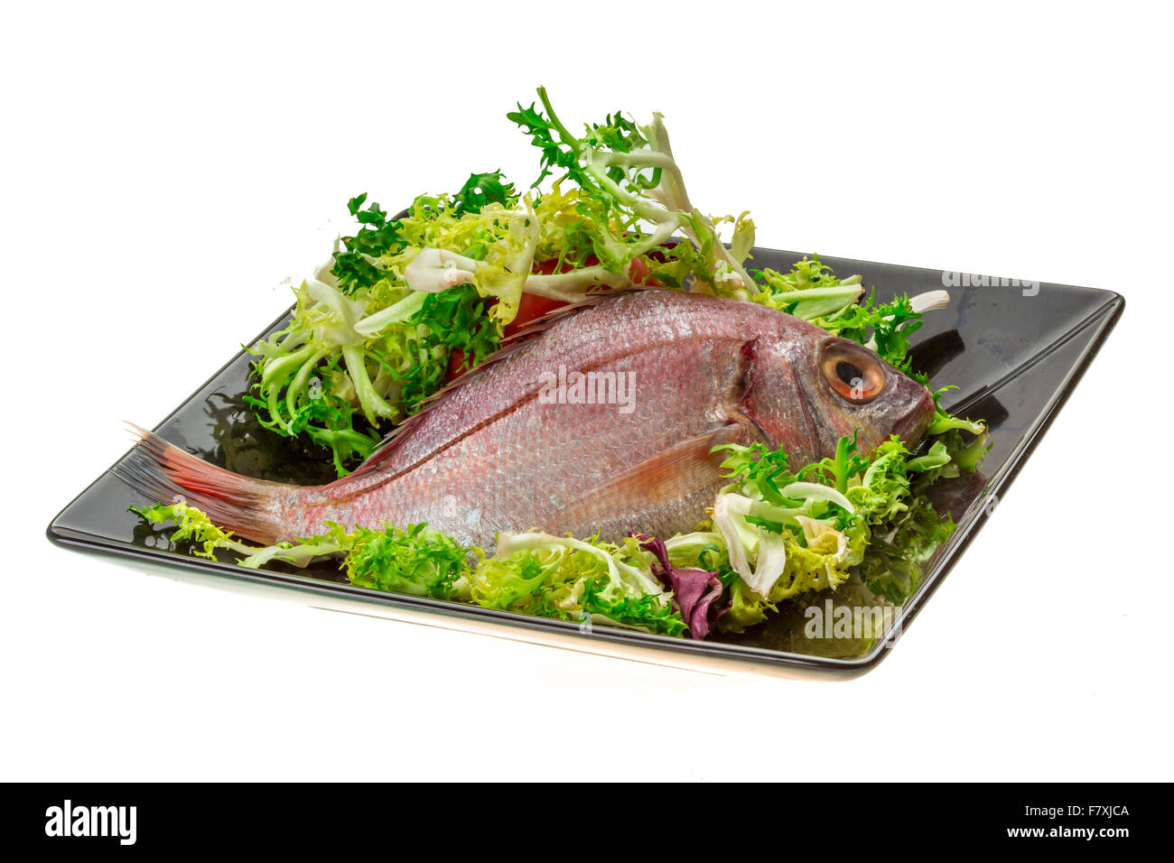 Raw Sea Perch Stock Photo - Alamy