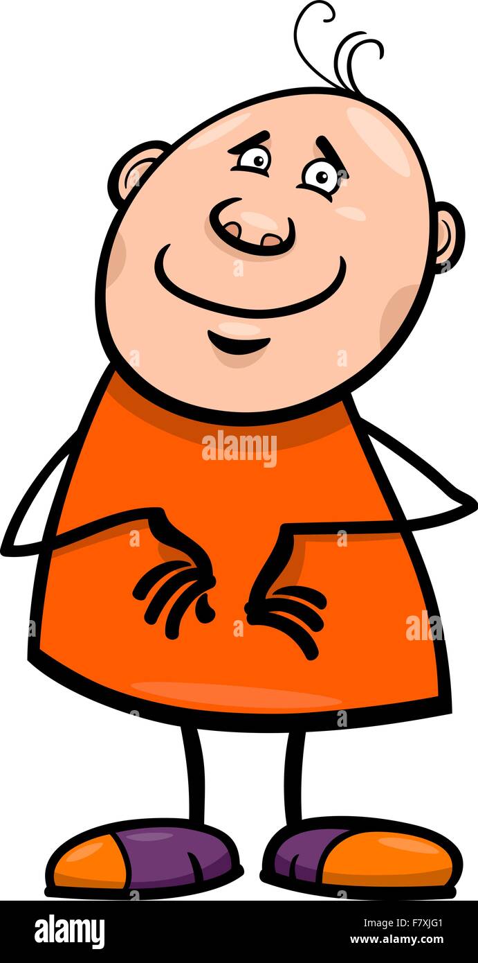 funny happy man cartoon illustration Stock Vector Image & Art - Alamy