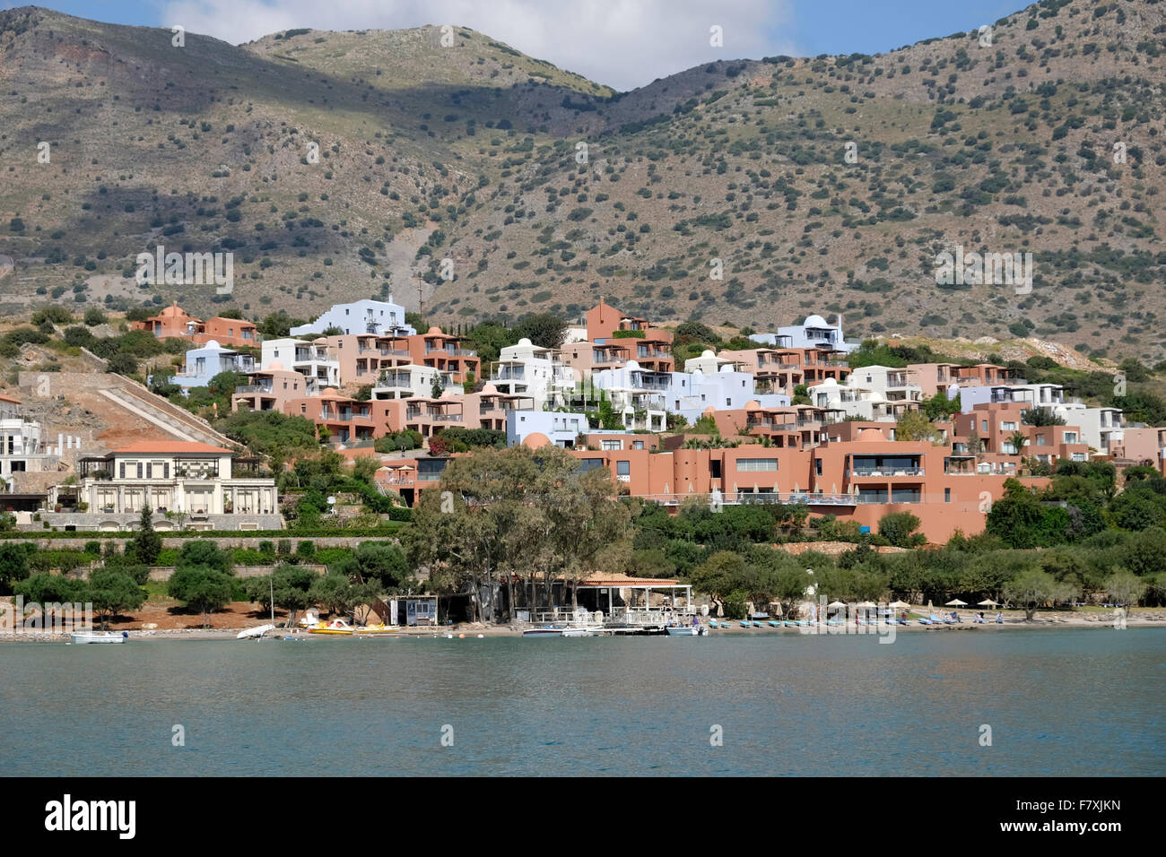 Hotel development between Elounda and Plaka, Lasithi, eastern Crete ...