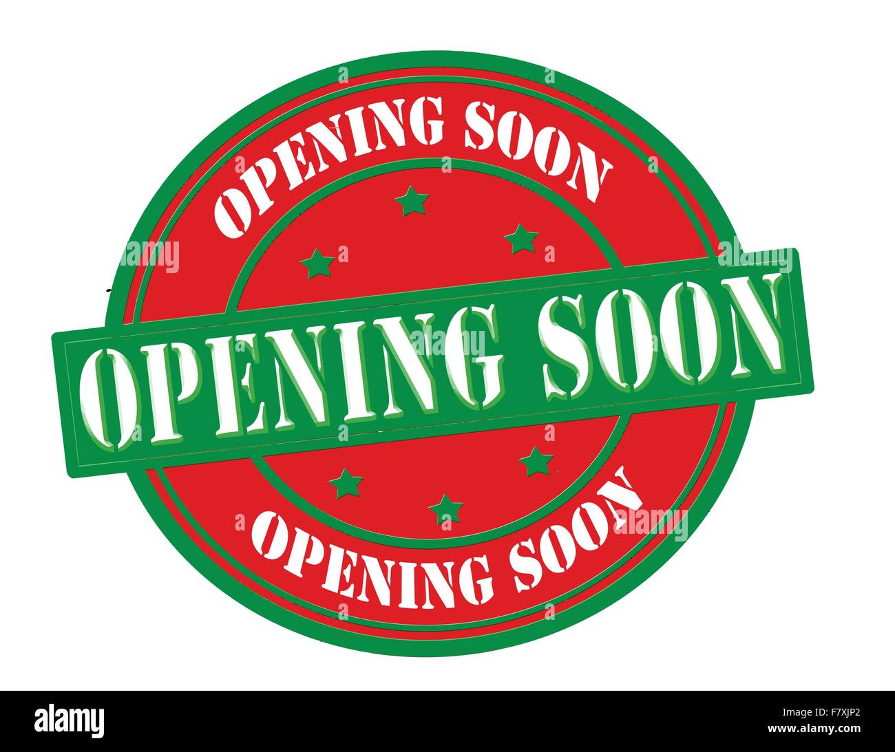 Opening shortly Stock Vector Images - Alamy