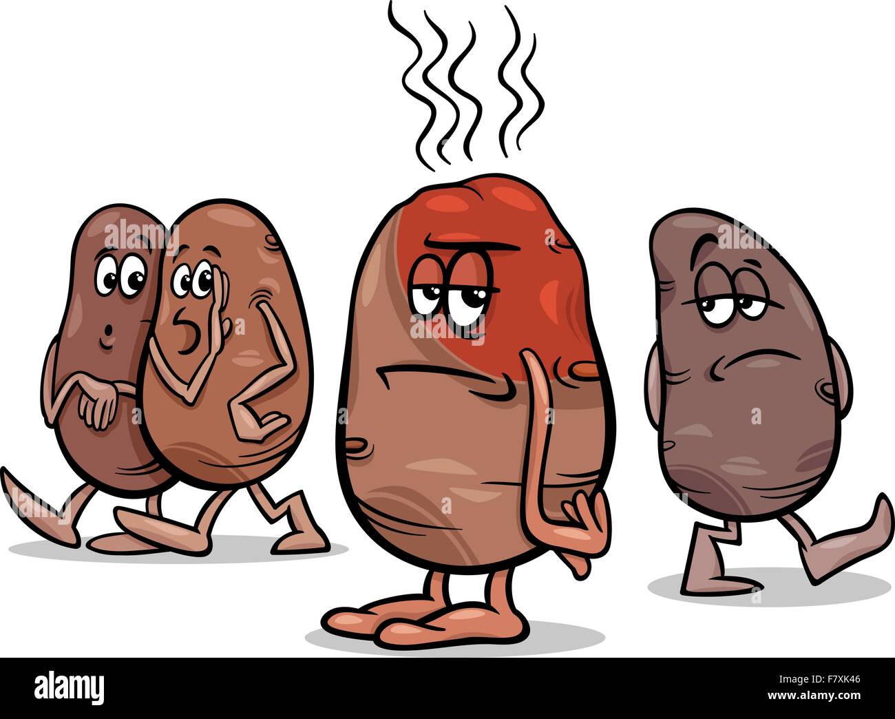 hot potato saying cartoon Stock Vector Image & Art - Alamy
