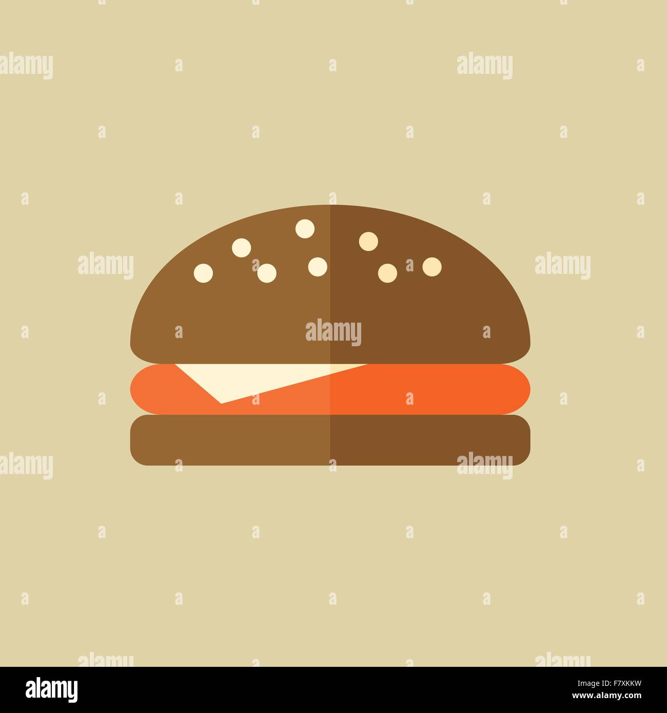 Ham sandwich sign Stock Vector Images - Alamy