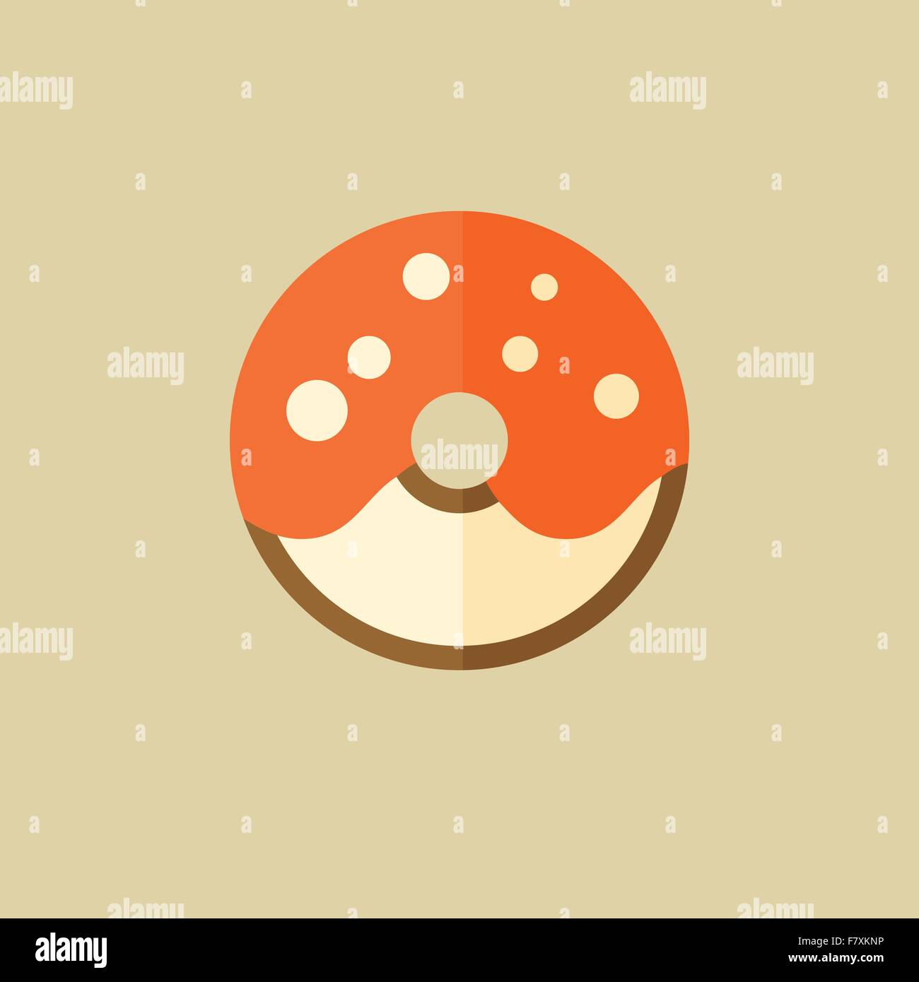Donut illustration cut hi-res stock photography and images - Alamy