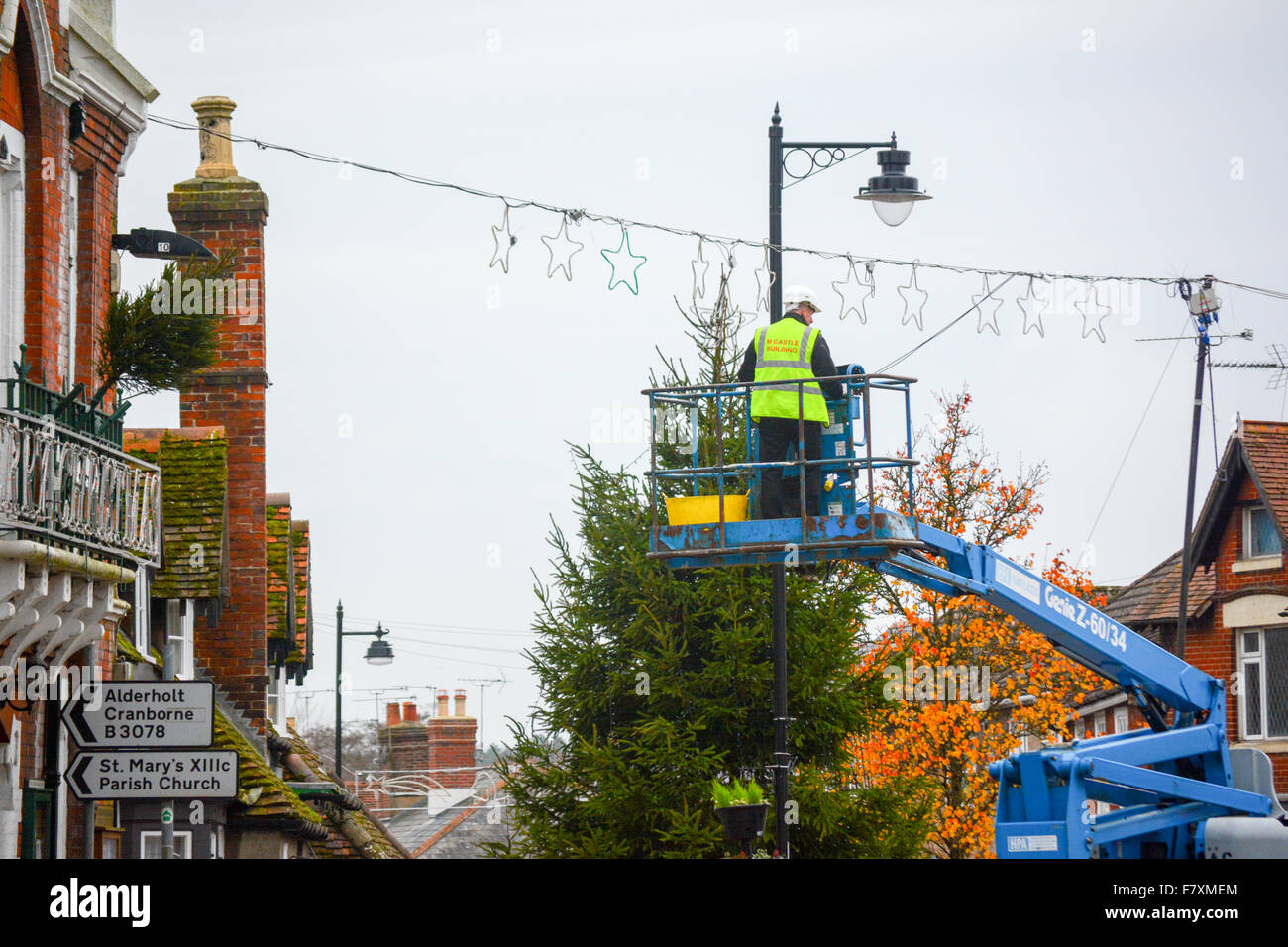 Cherry picker tree hi-res stock photography and images - Alamy