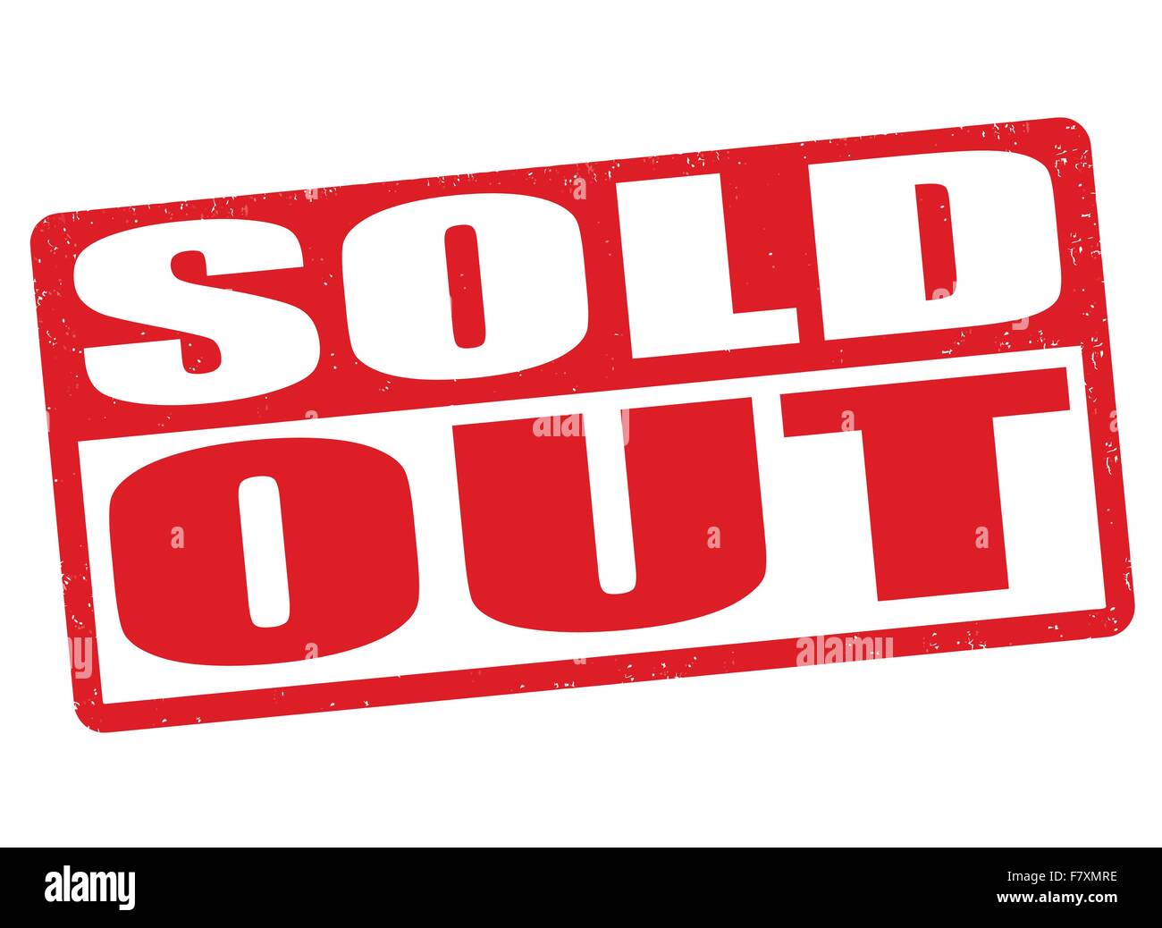 Sold out stamp Stock Vector Image & Art - Alamy