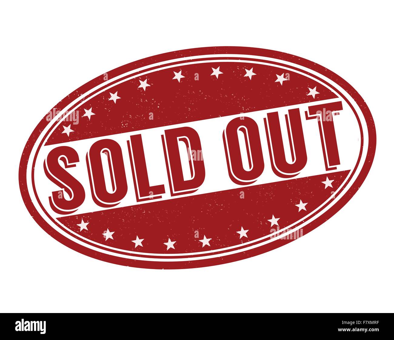 Sold out stamp Stock Vector Image & Art - Alamy
