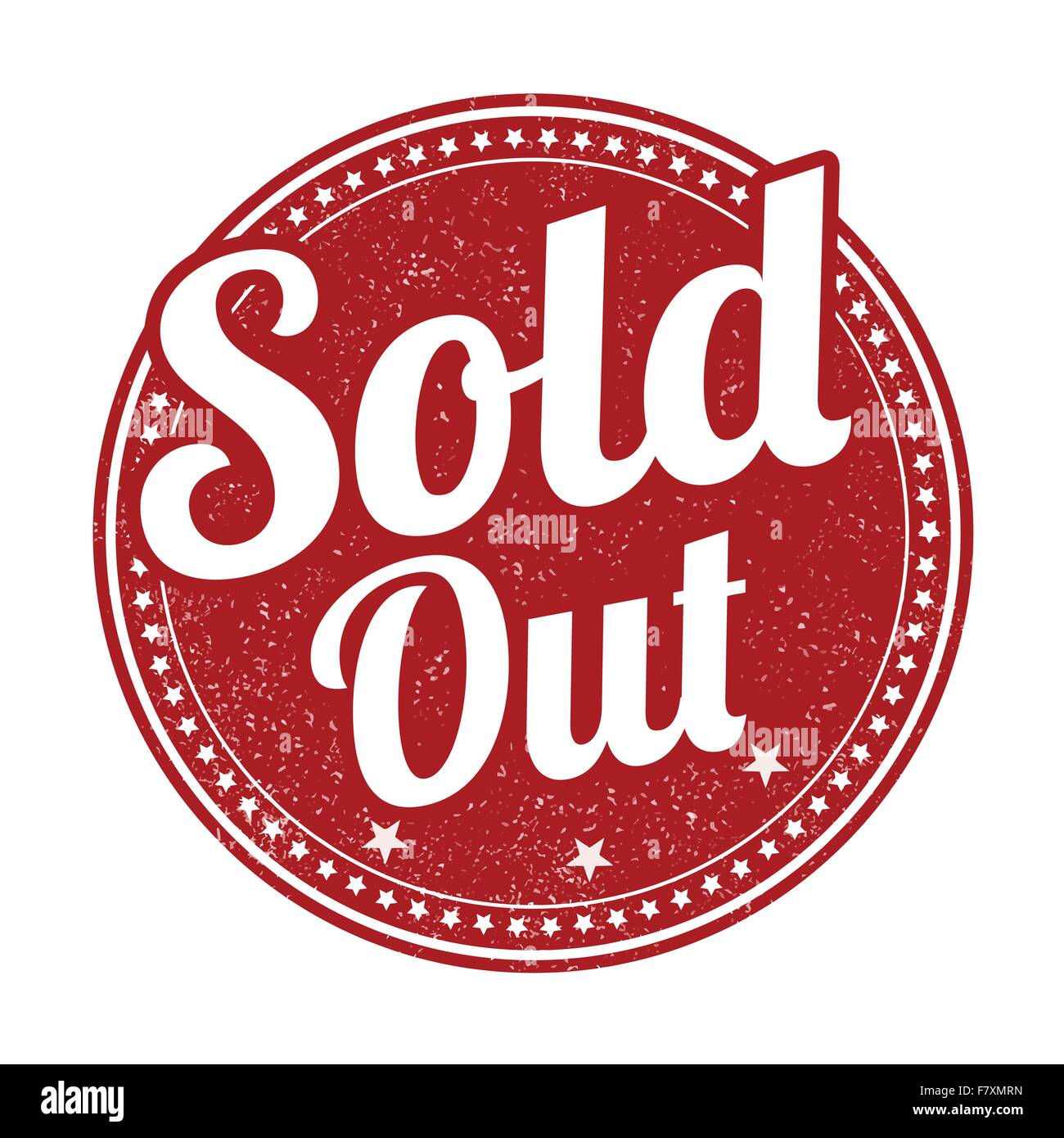 Sold out stamp Stock Vector Image & Art - Alamy