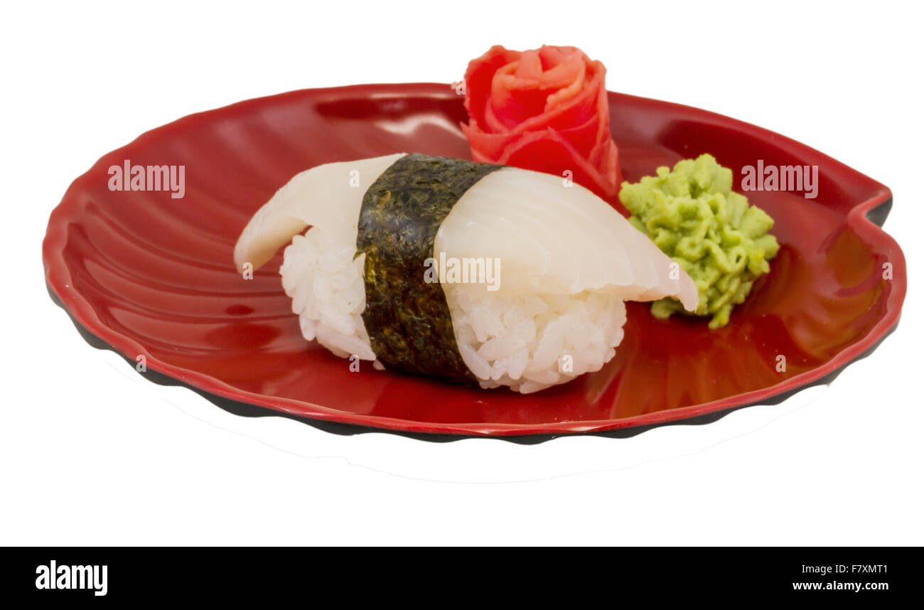 White fish sushi Stock Photo - Alamy