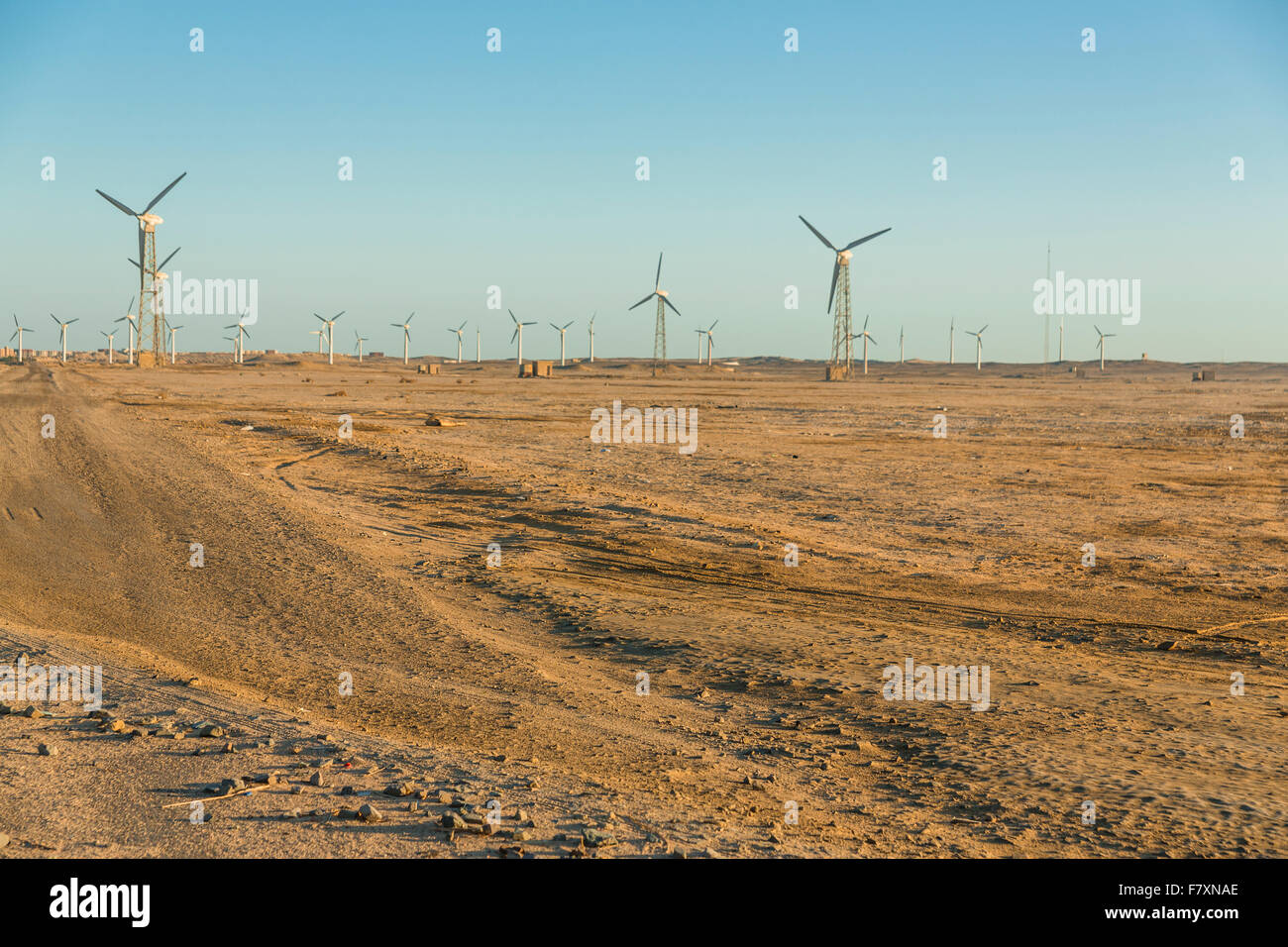 Wind farm in Egypt Stock Photo - Alamy
