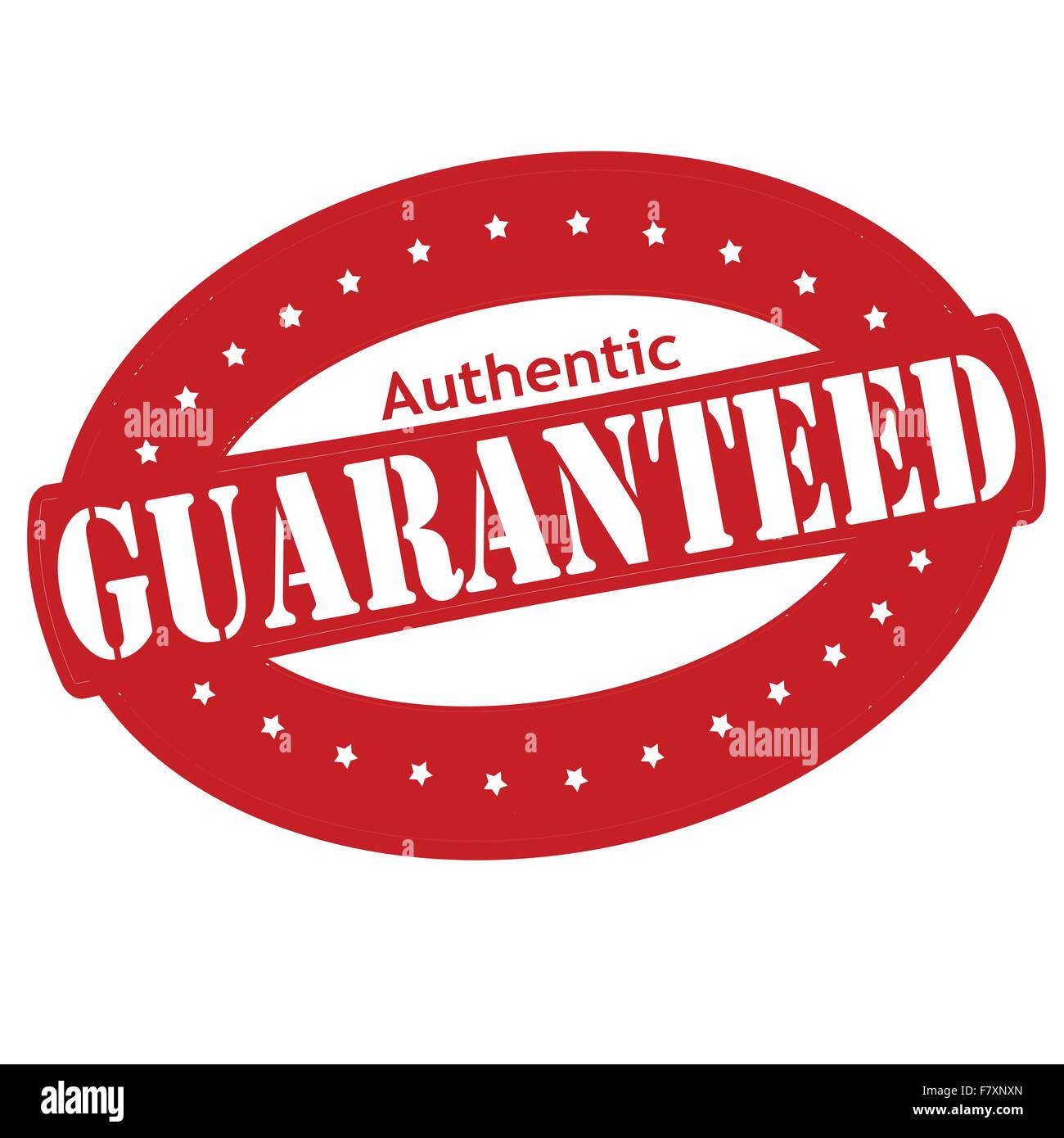 Guaranteed Authentic Stock Vector Images - Alamy