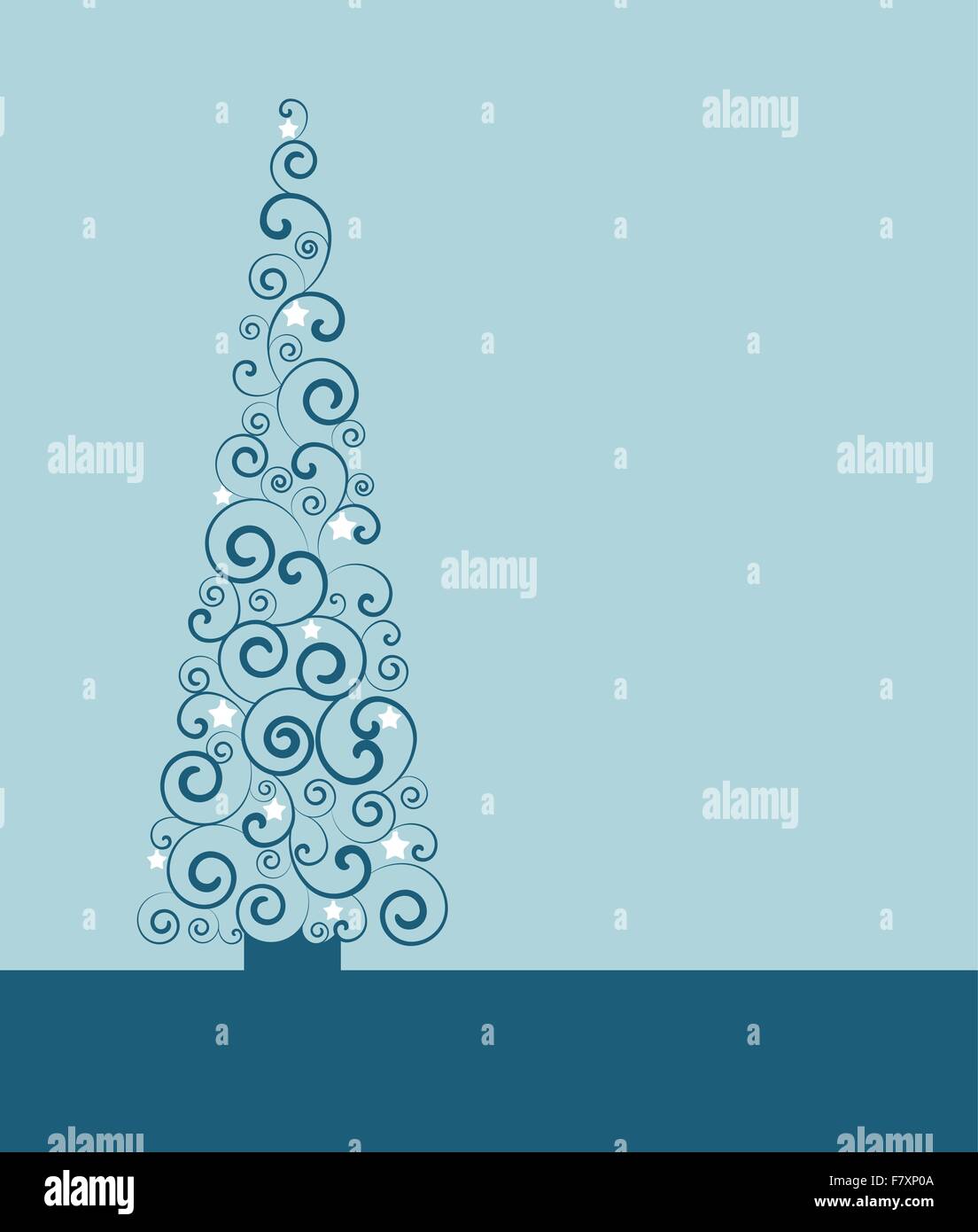 Christmas tree design concept curl hi-res stock photography and images ...