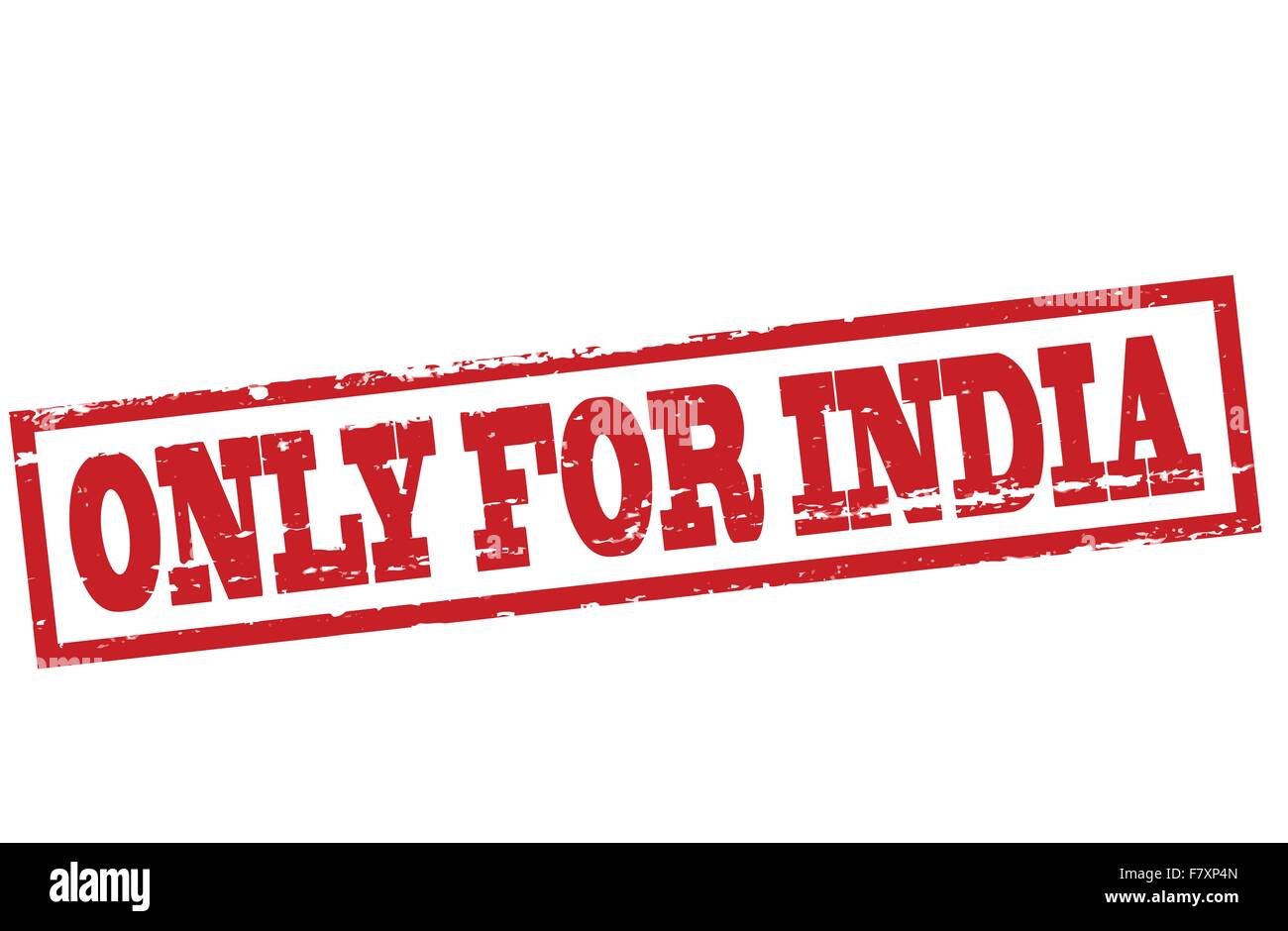 Only for India Stock Vector Image & Art - Alamy