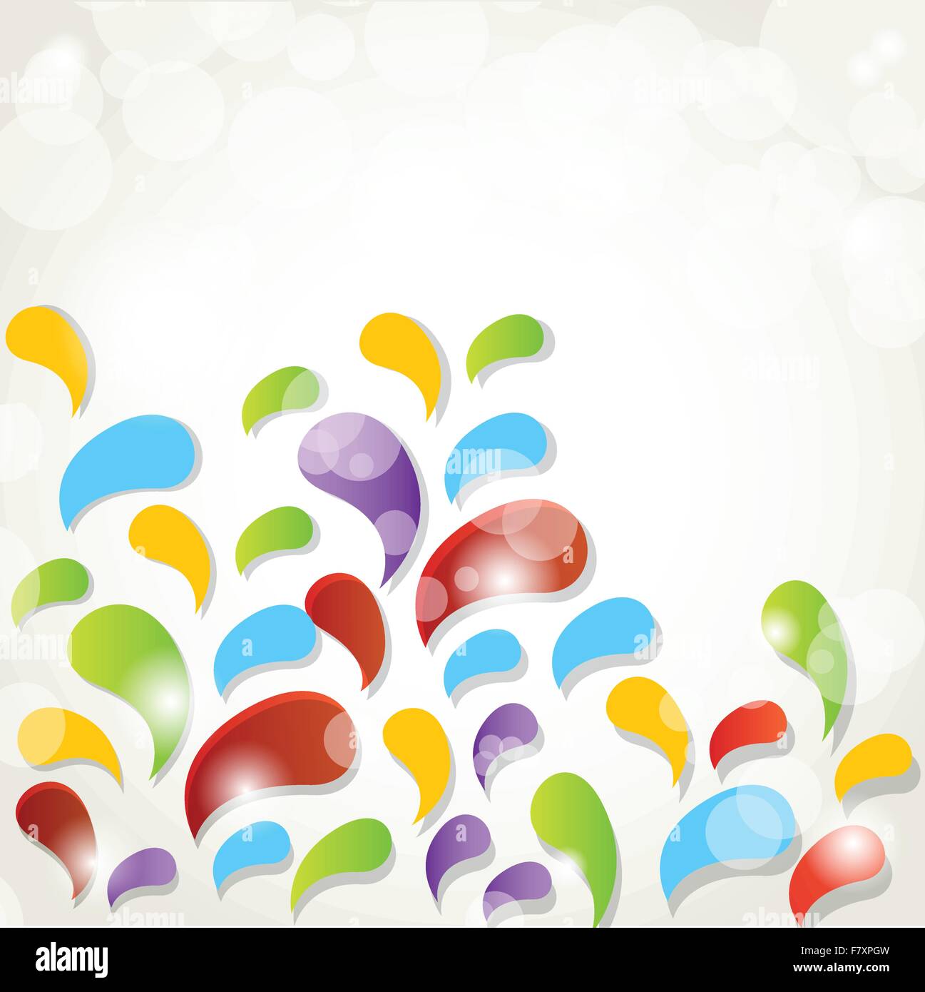 Vintage abstract splash vector background Stock Vector Image & Art - Alamy