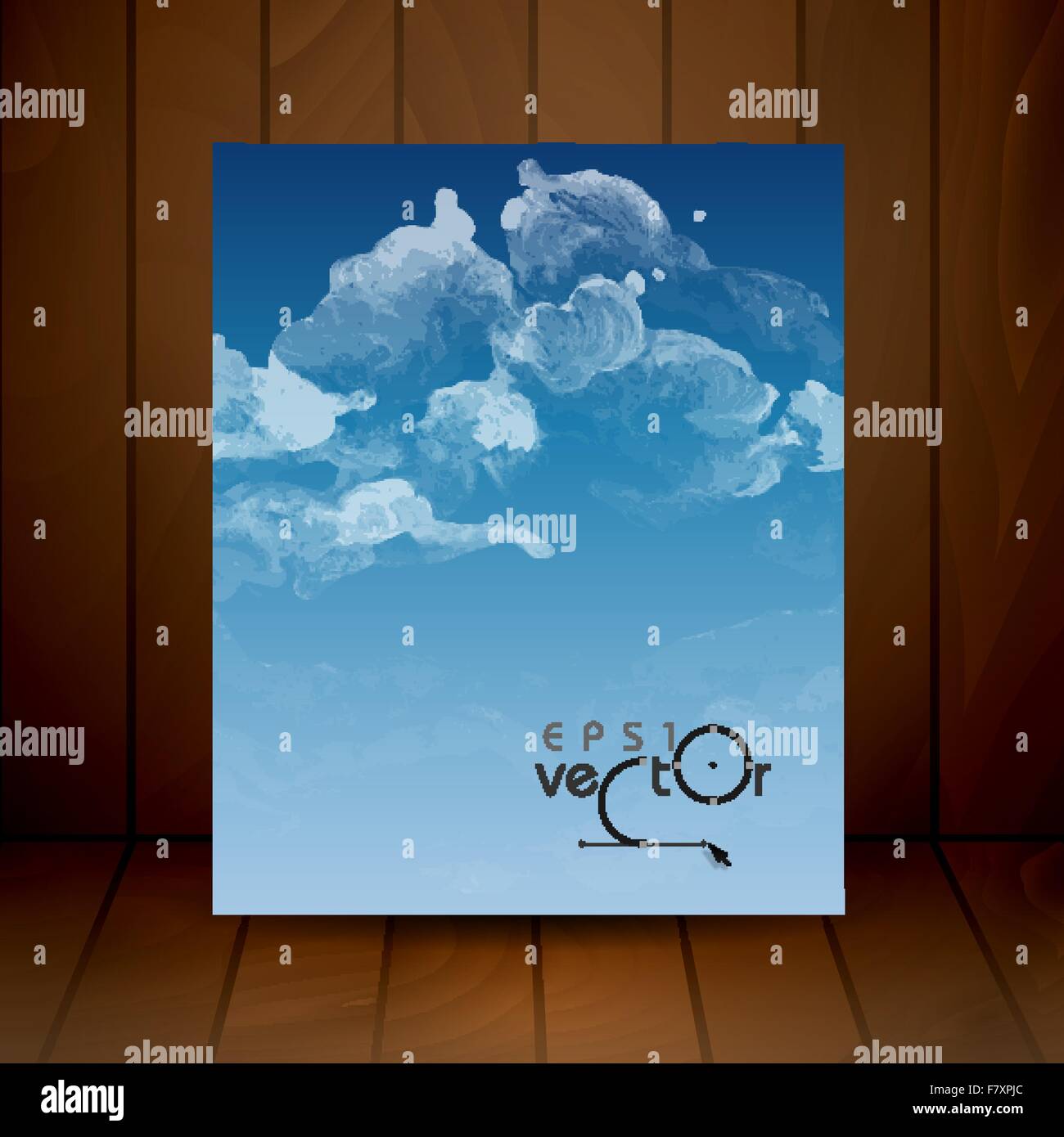 Cloud, Sky Painted Background Stock Vector Image & Art - Alamy