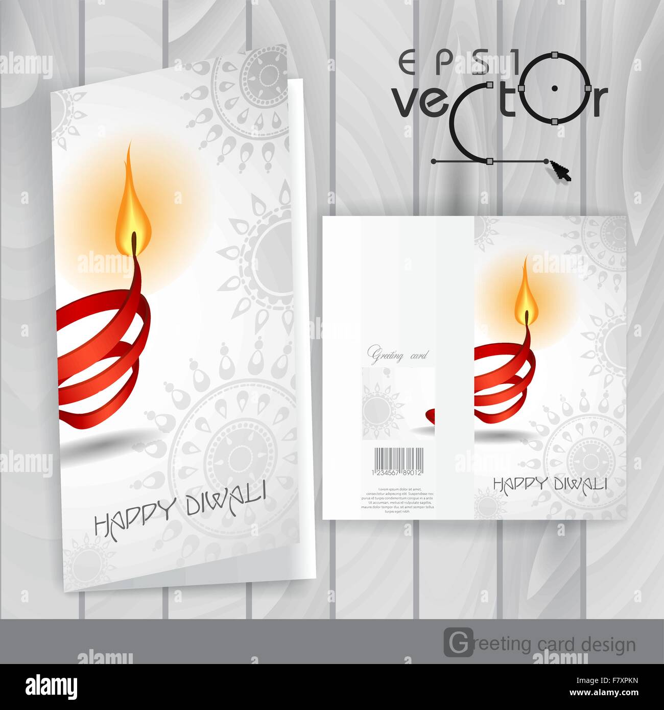 Greeting Card Design, Template Stock Vector Image & Art - Alamy