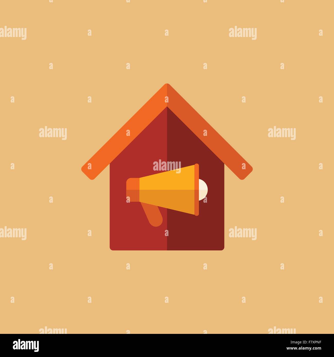Real estate house icon Stock Vector Images - Alamy