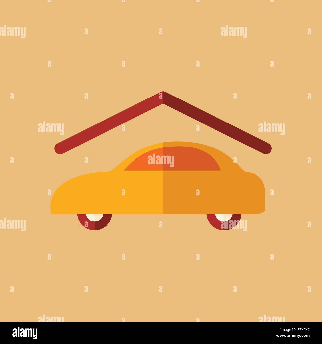 Undercover car parking Stock Vector Images - Alamy