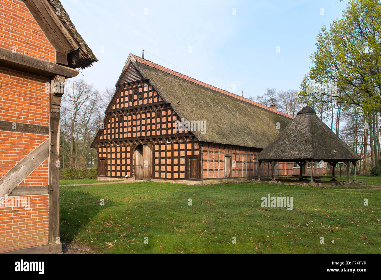 quatmannshof, old farm houses in cloppenburg museum village ...