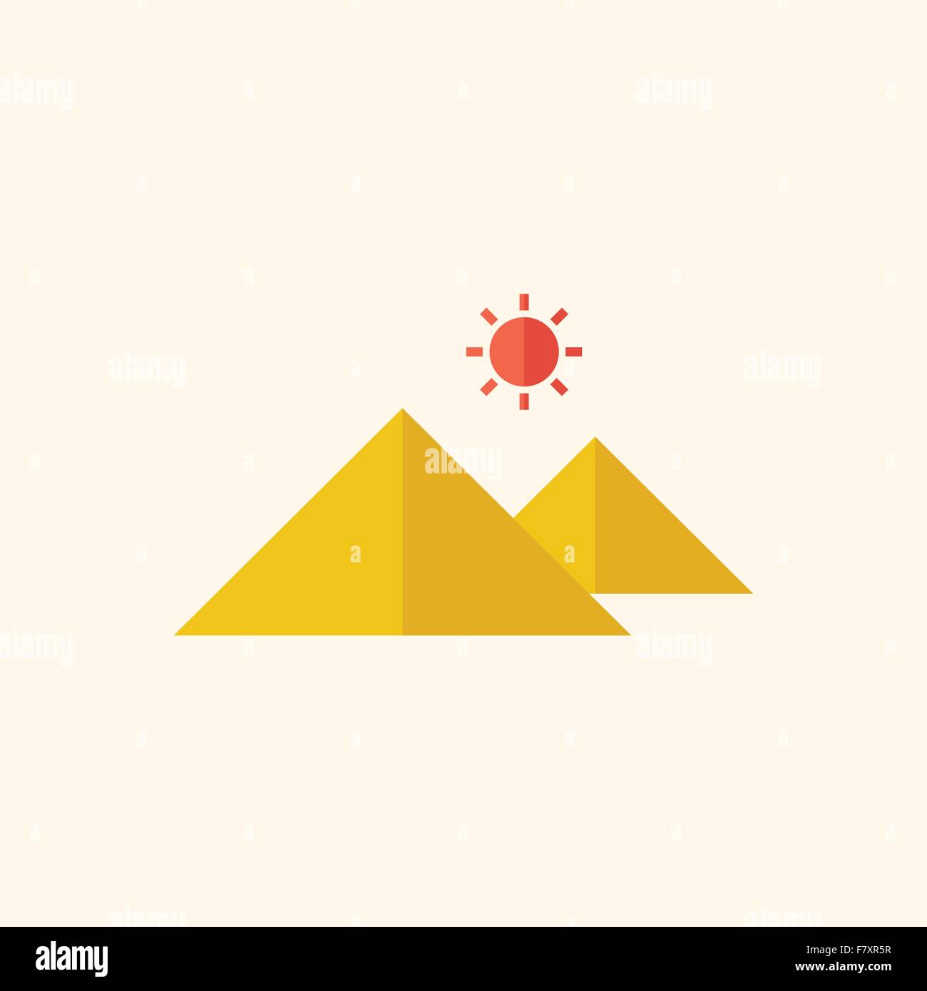 Burial tomb pyramid Stock Vector Images - Alamy