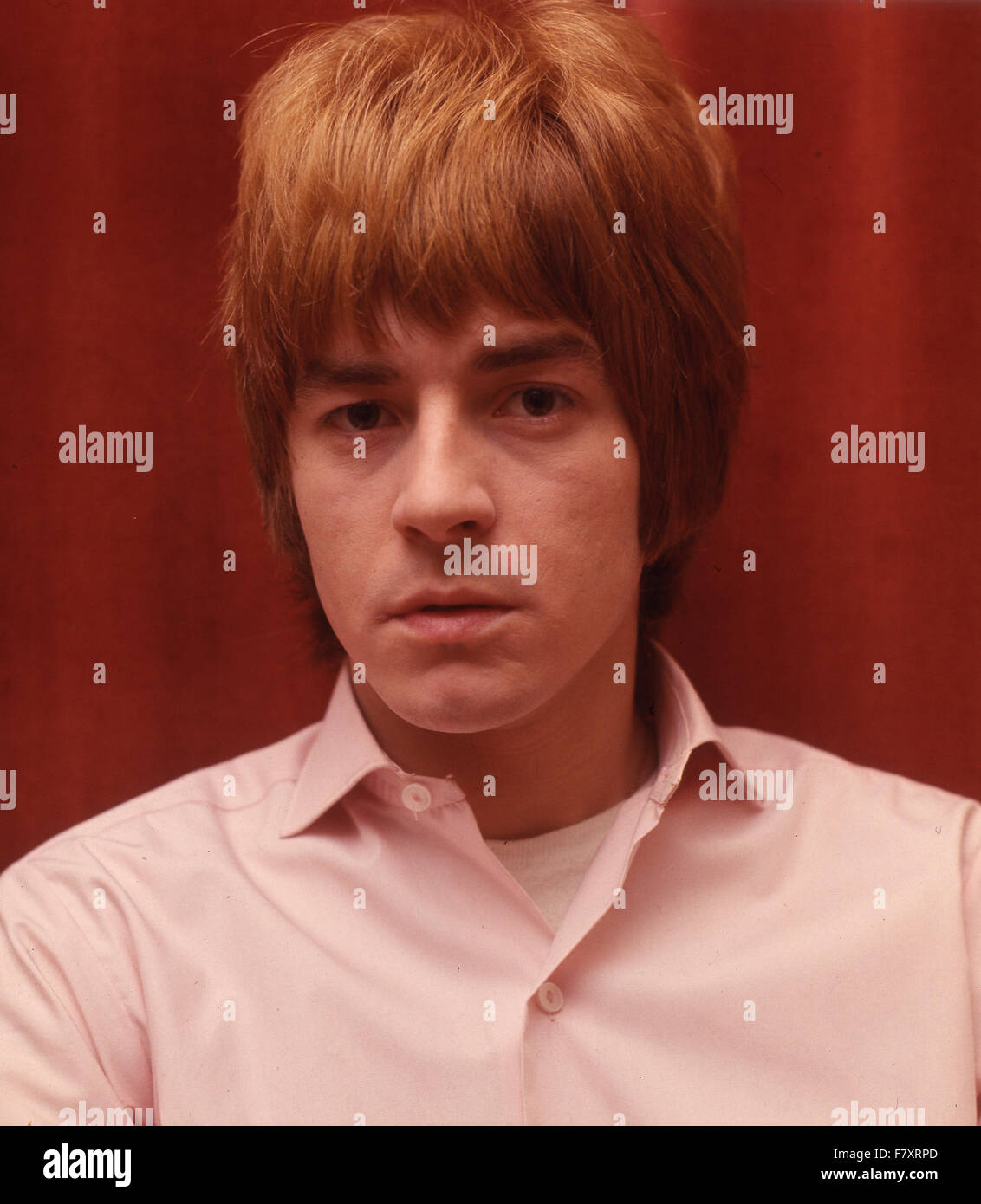 DAVID GARRICK (1945-2013) UK pop singer in 1967. Photo Tony Gale Stock ...