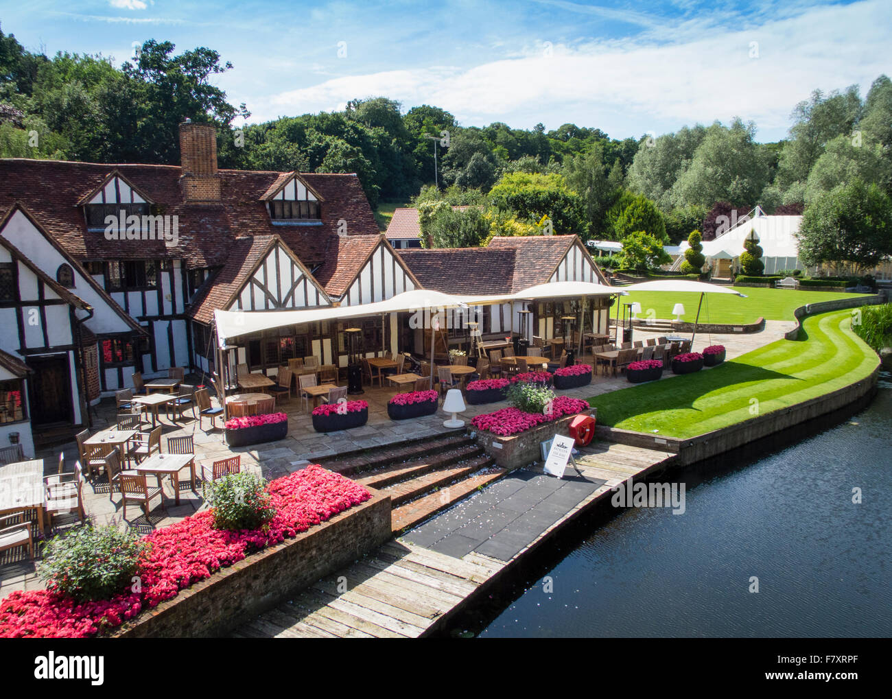 Le Talbooth at Maison Talbooth hotel Stock Photo - Alamy