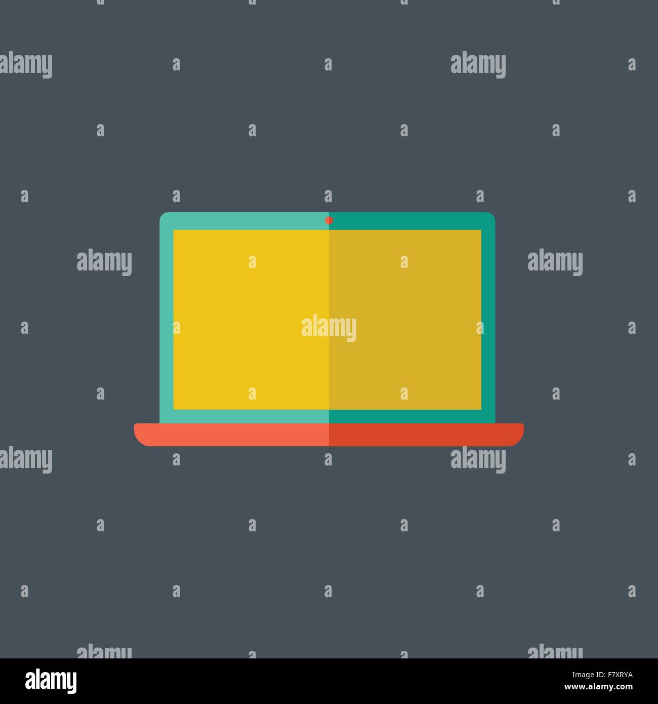 Pc flat Stock Vector Images - Alamy