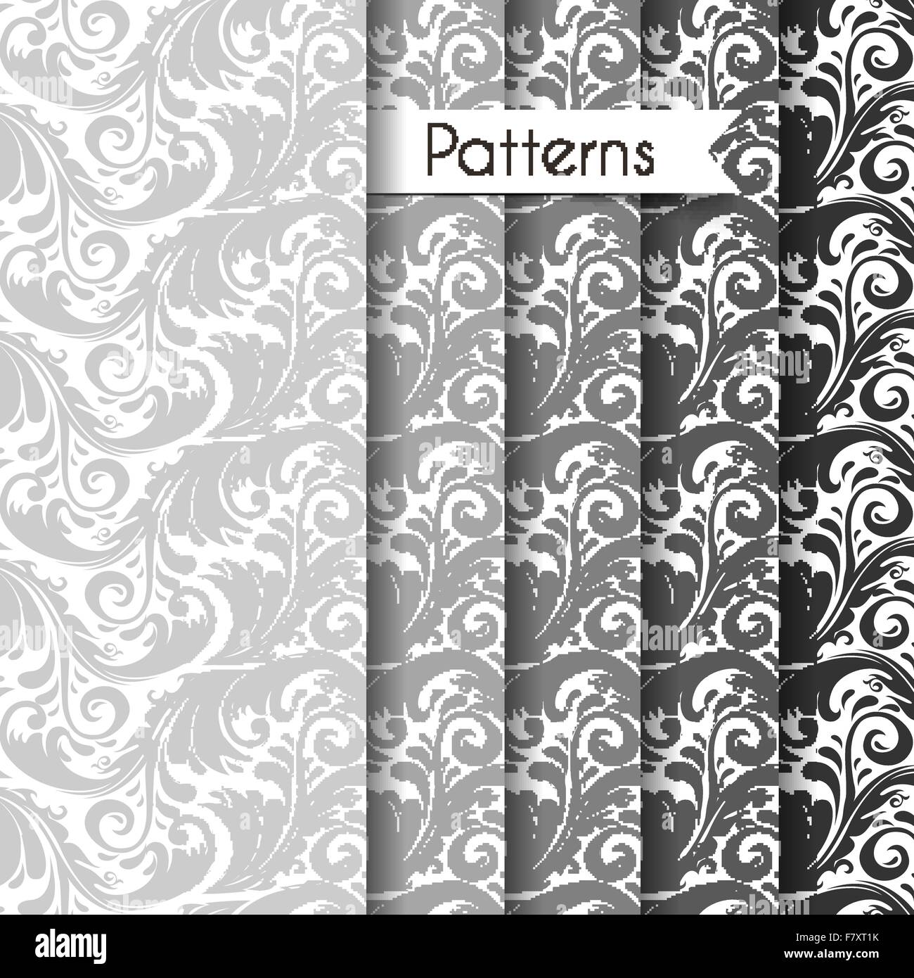Seamless patterns set Stock Vector Image & Art - Alamy