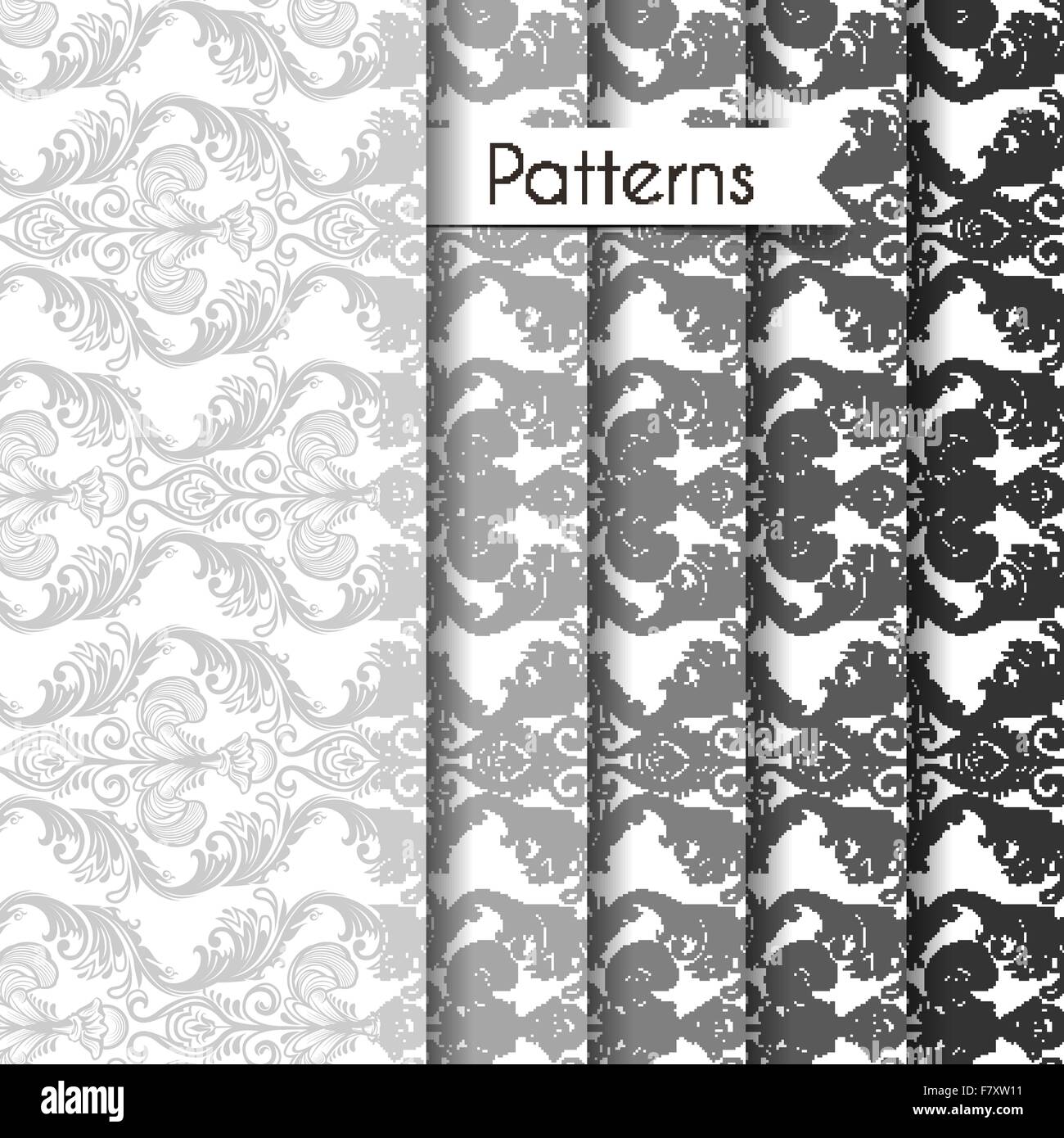 Seamless patterns set Stock Vector Image & Art - Alamy