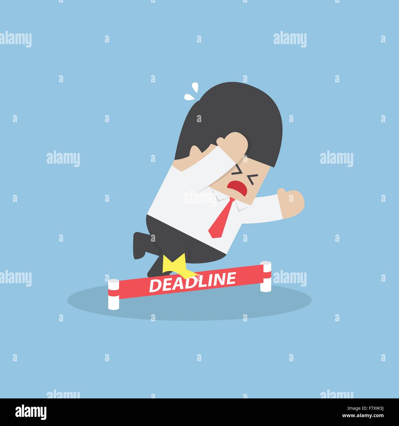 Stumbling vector vectors hi-res stock photography and images - Alamy