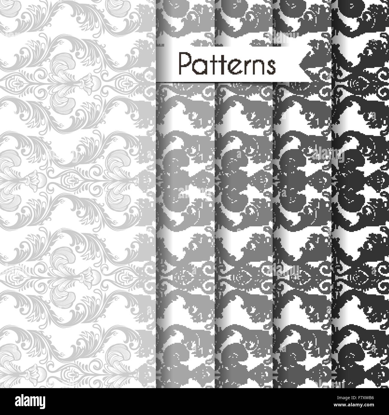 Seamless patterns set Stock Vector Image & Art - Alamy