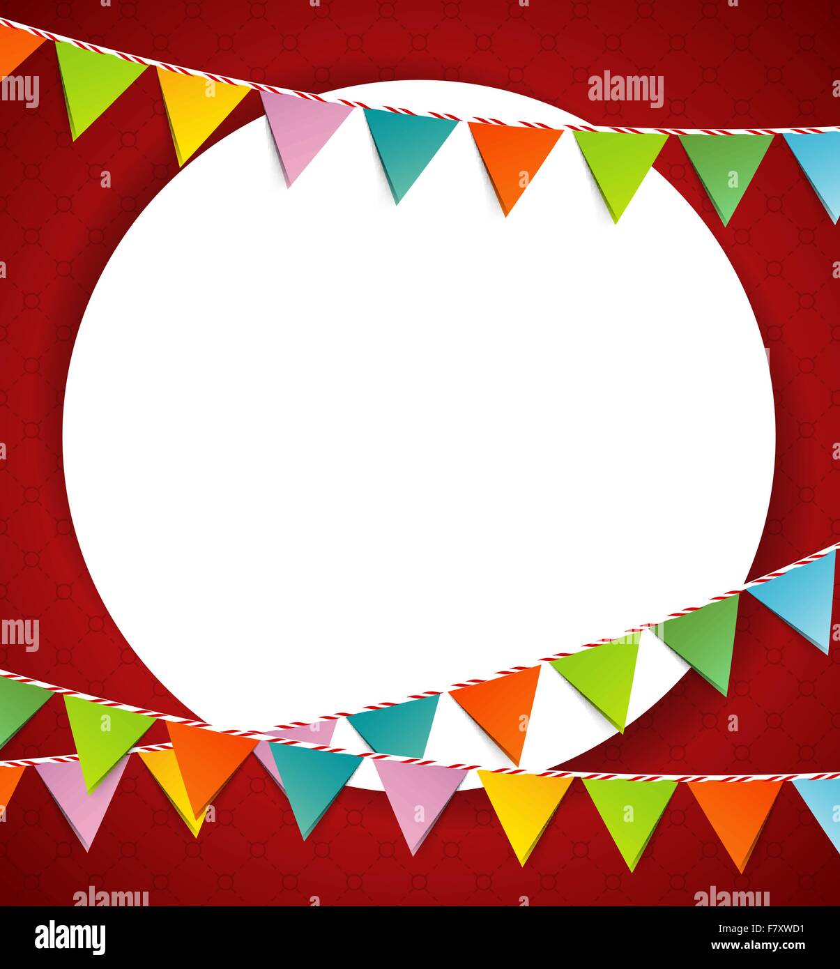 Bunting party color flags Stock Vector Image & Art - Alamy