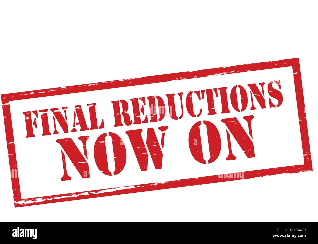 Final reduction Stock Vector Images - Alamy