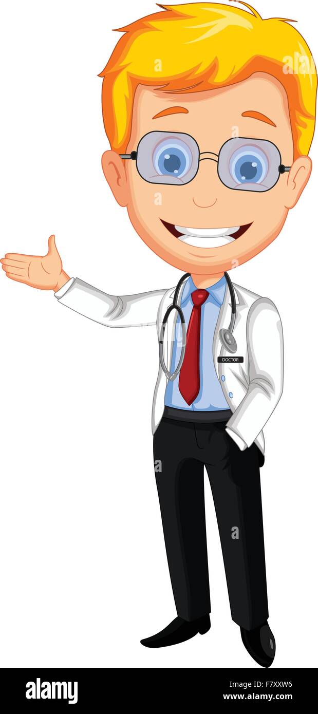 The doctor cartoon hi-res stock photography and images - Alamy