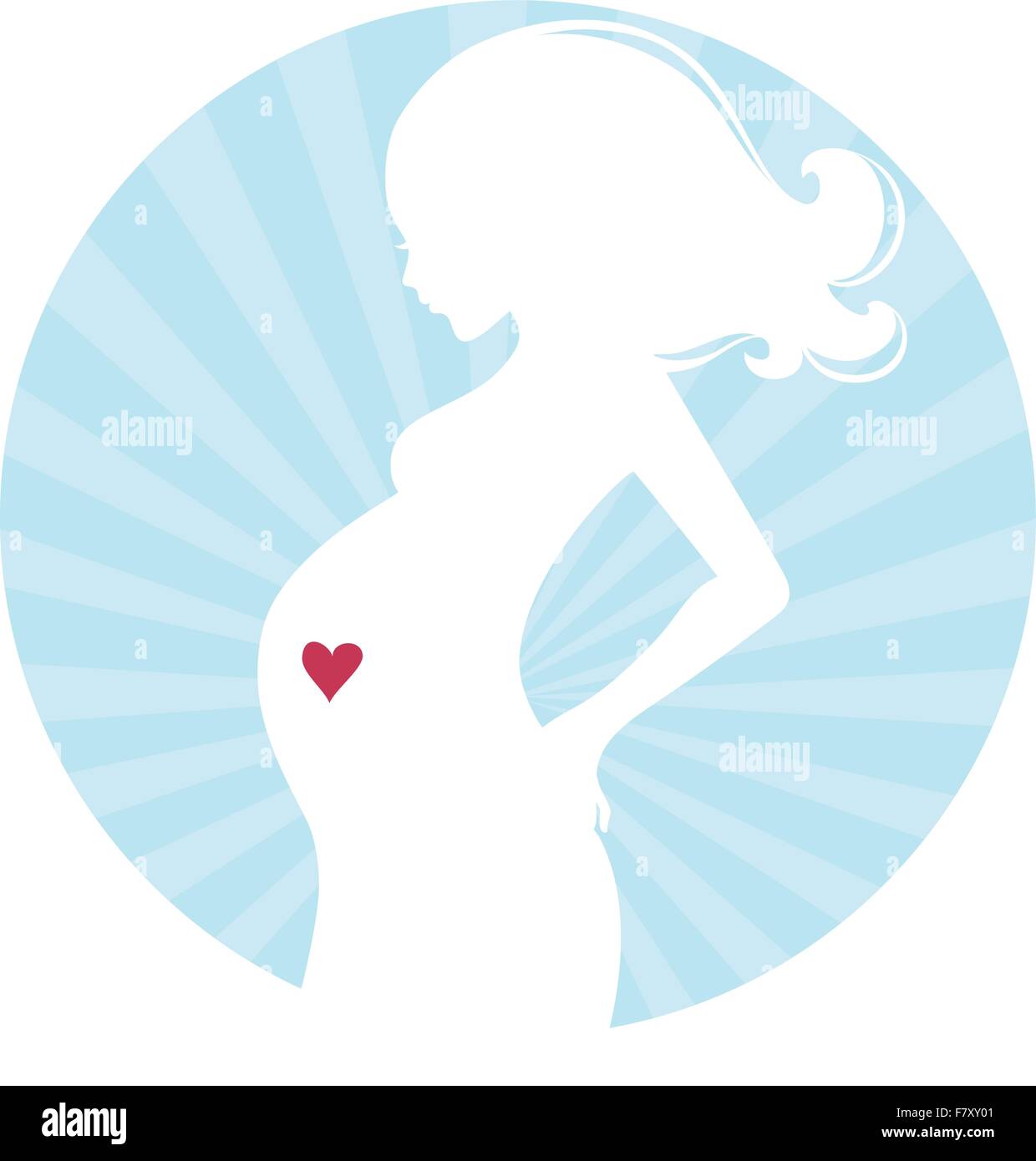 Pregnant woman at wedding Stock Vector Images - Alamy