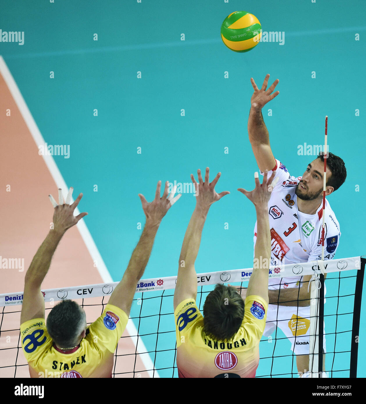 Liberec, Czech Republic. 03rd Dec, 2015. Men's Volleyball Champions ...