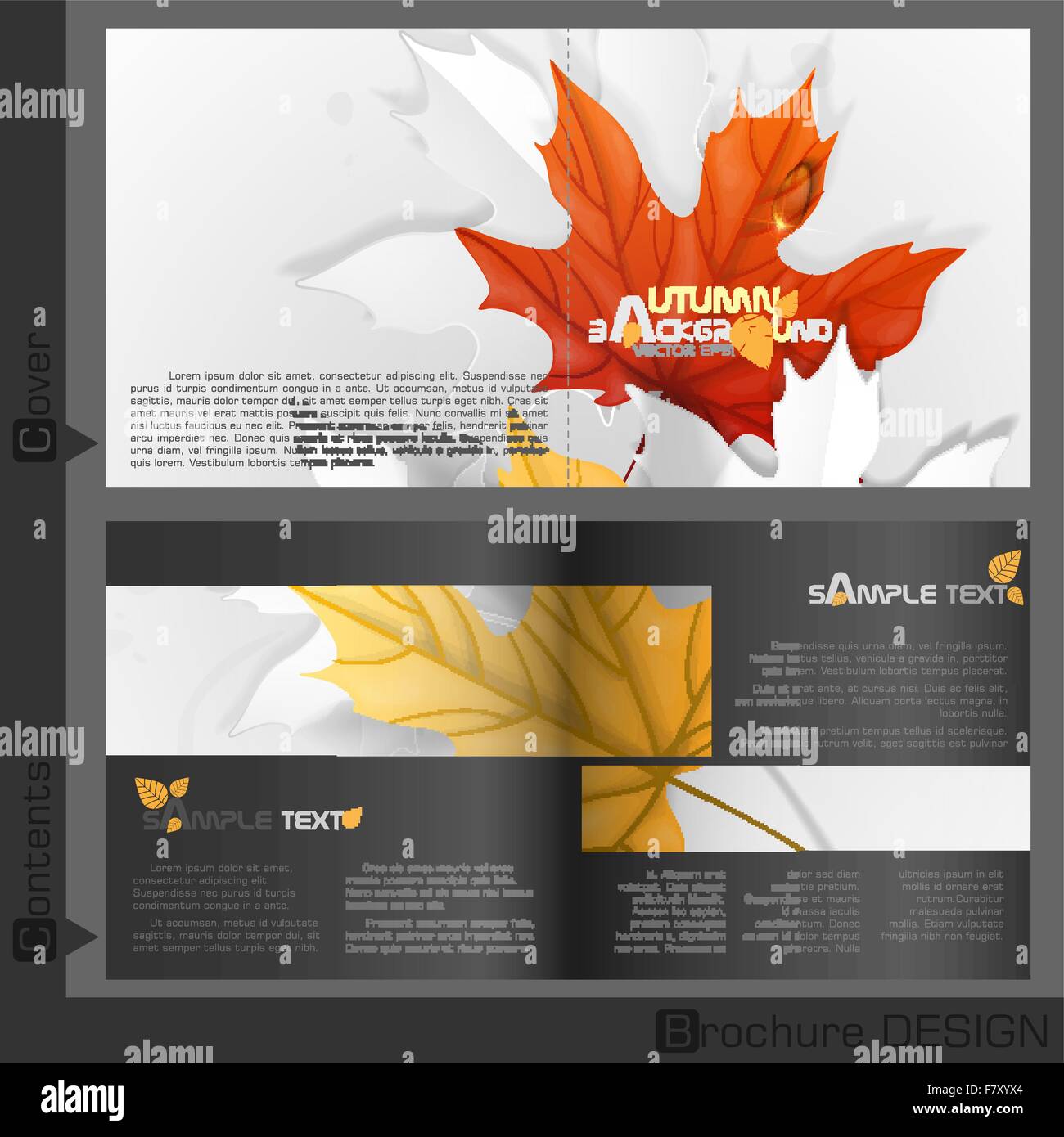 Yellow folder design Stock Vector Images - Alamy