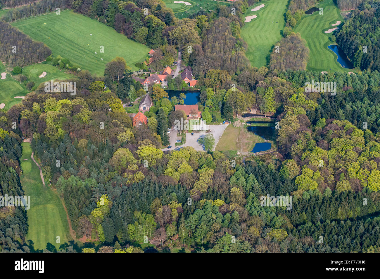 vechta-welpe golf course, vechta, vechta district, niedersachsen ...