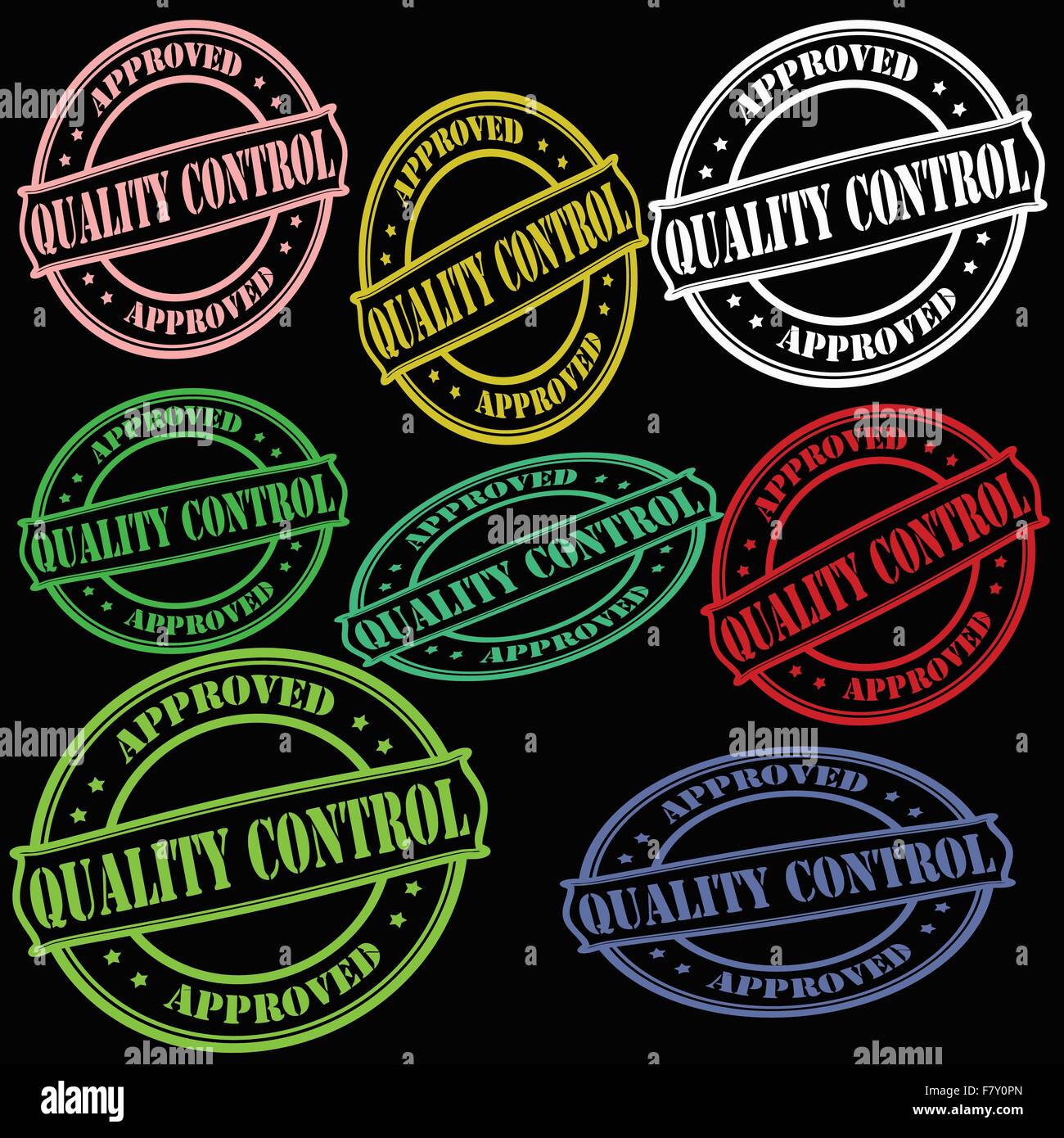 Set of stamps Stock Vector Image & Art - Alamy